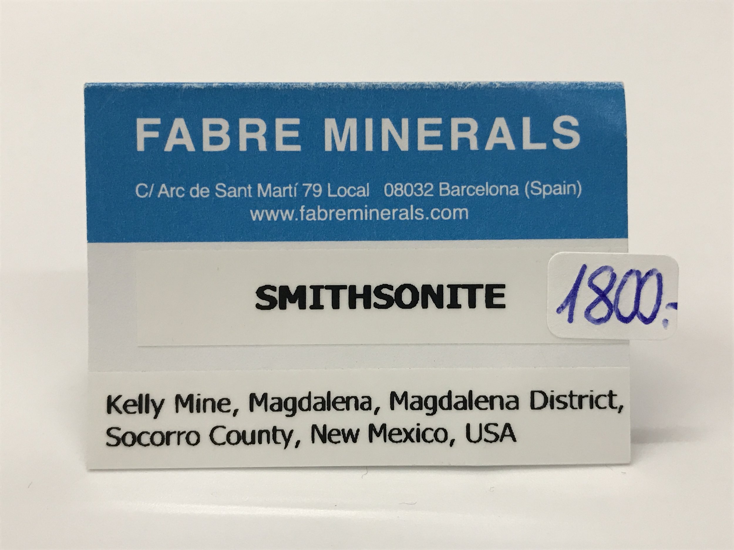 Smithsonite - Kelly Mine, Magdalena, Magdalena District, Socorro County ...