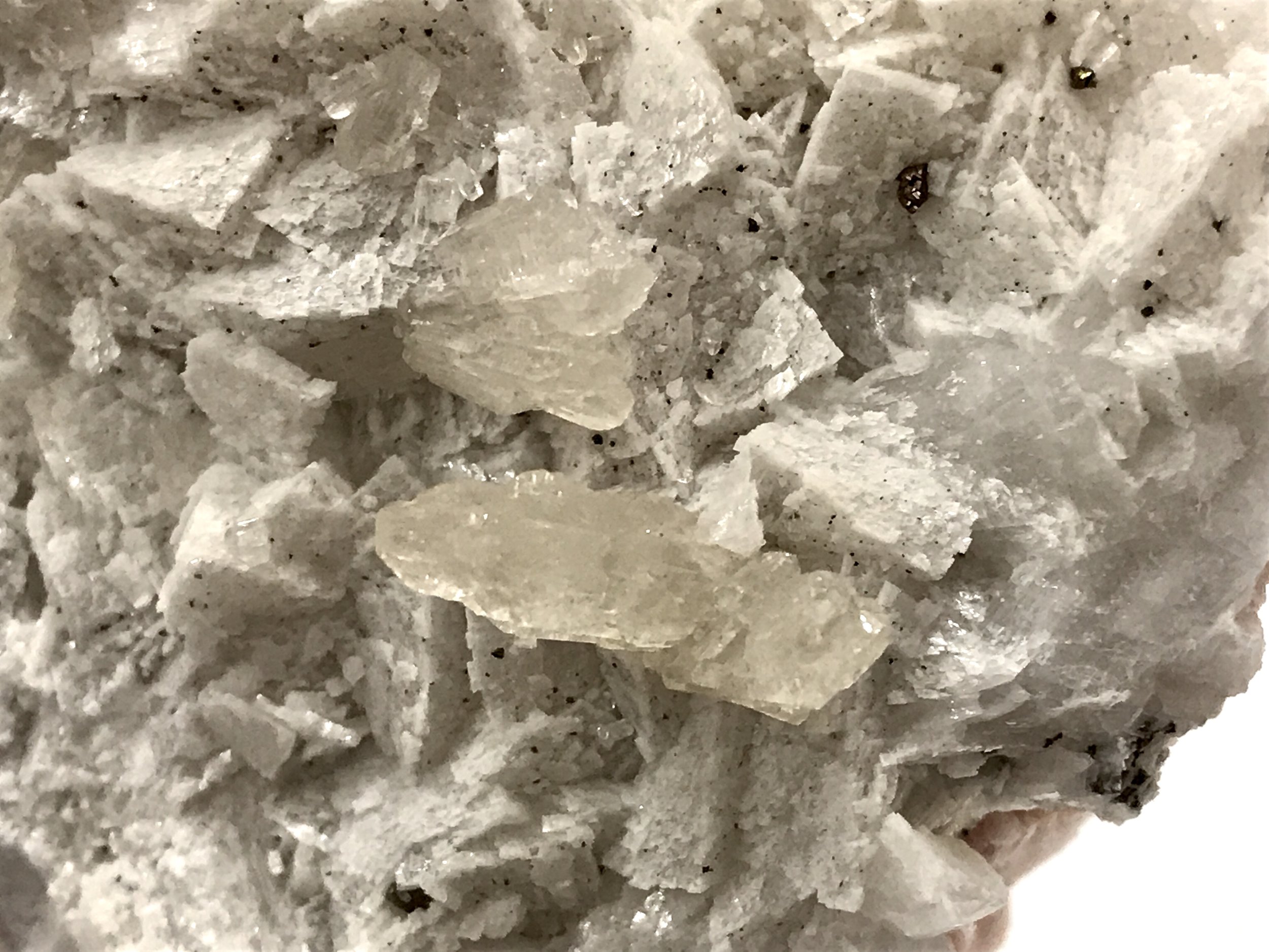 Strontianite with Dolomite and Calcite - Dreislar Mine, Dreislar ...