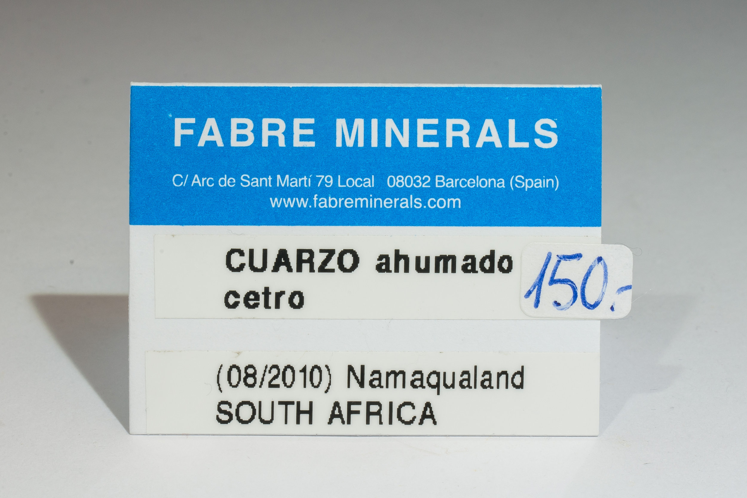 Quartz (varieties smoky and scepter) - Steinkopf, Namakwa District ...