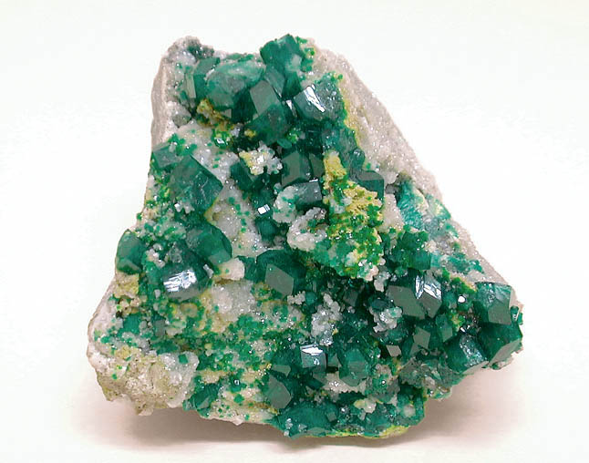 Dioptase - Tsumeb Mine, Tsumeb, Otjikoto Region Namibia | Fabre Minerals