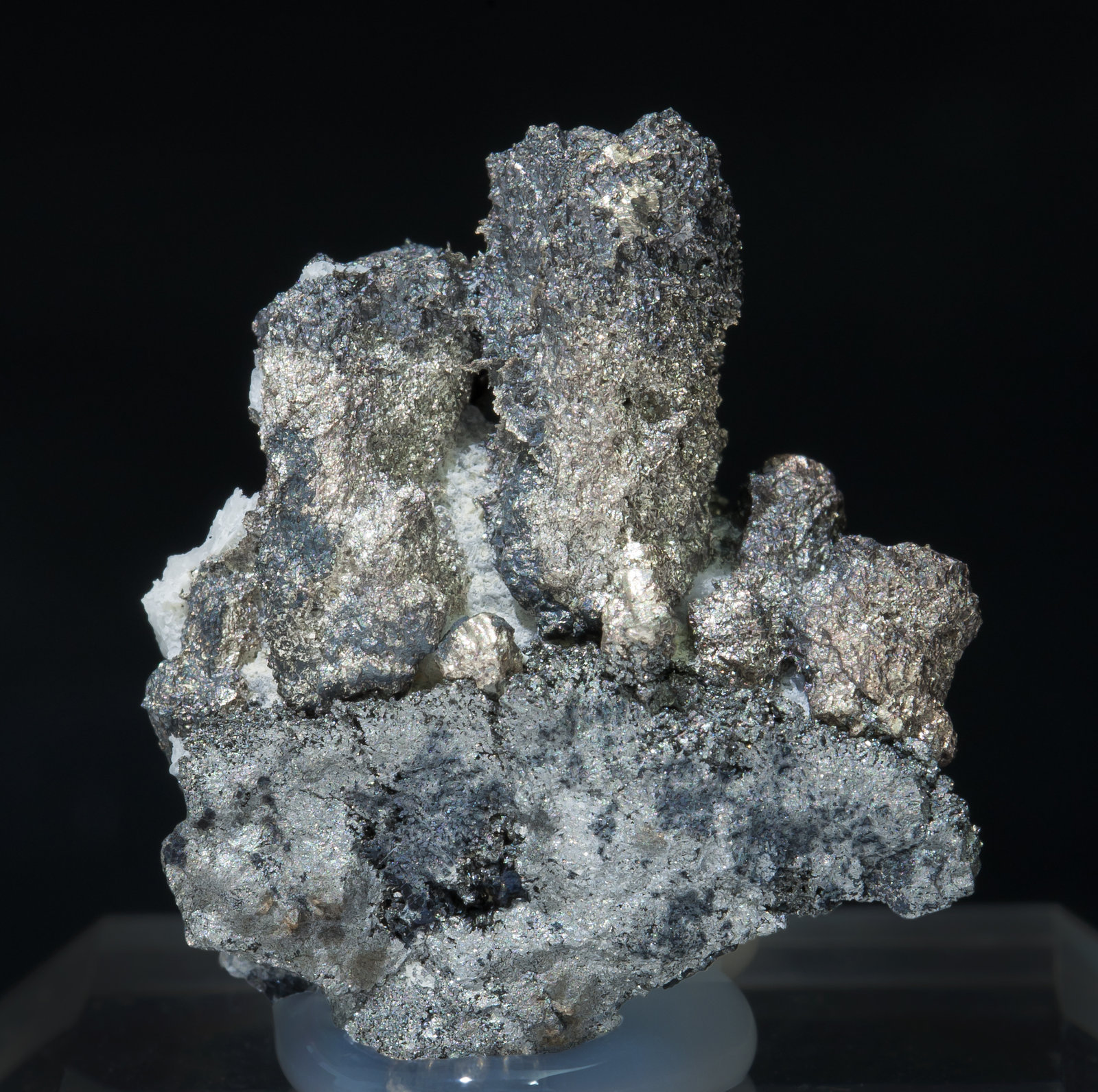 Silver with Arsenopyrite silver-rich Tennantite and Pearceite ...