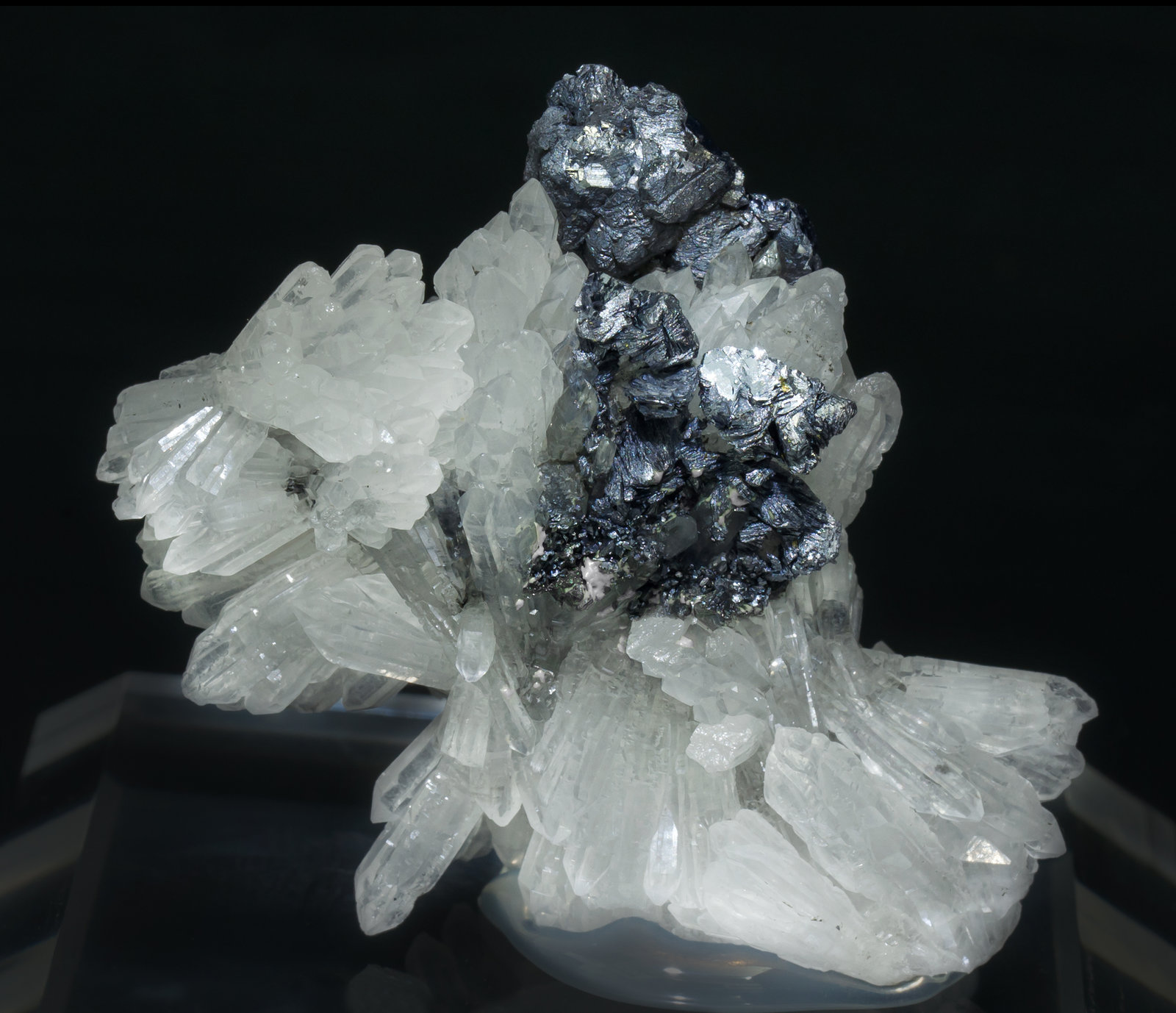 Witherite with Galena - Fallowfield Mine, Acomb, Hexham, Tyne Valley ...