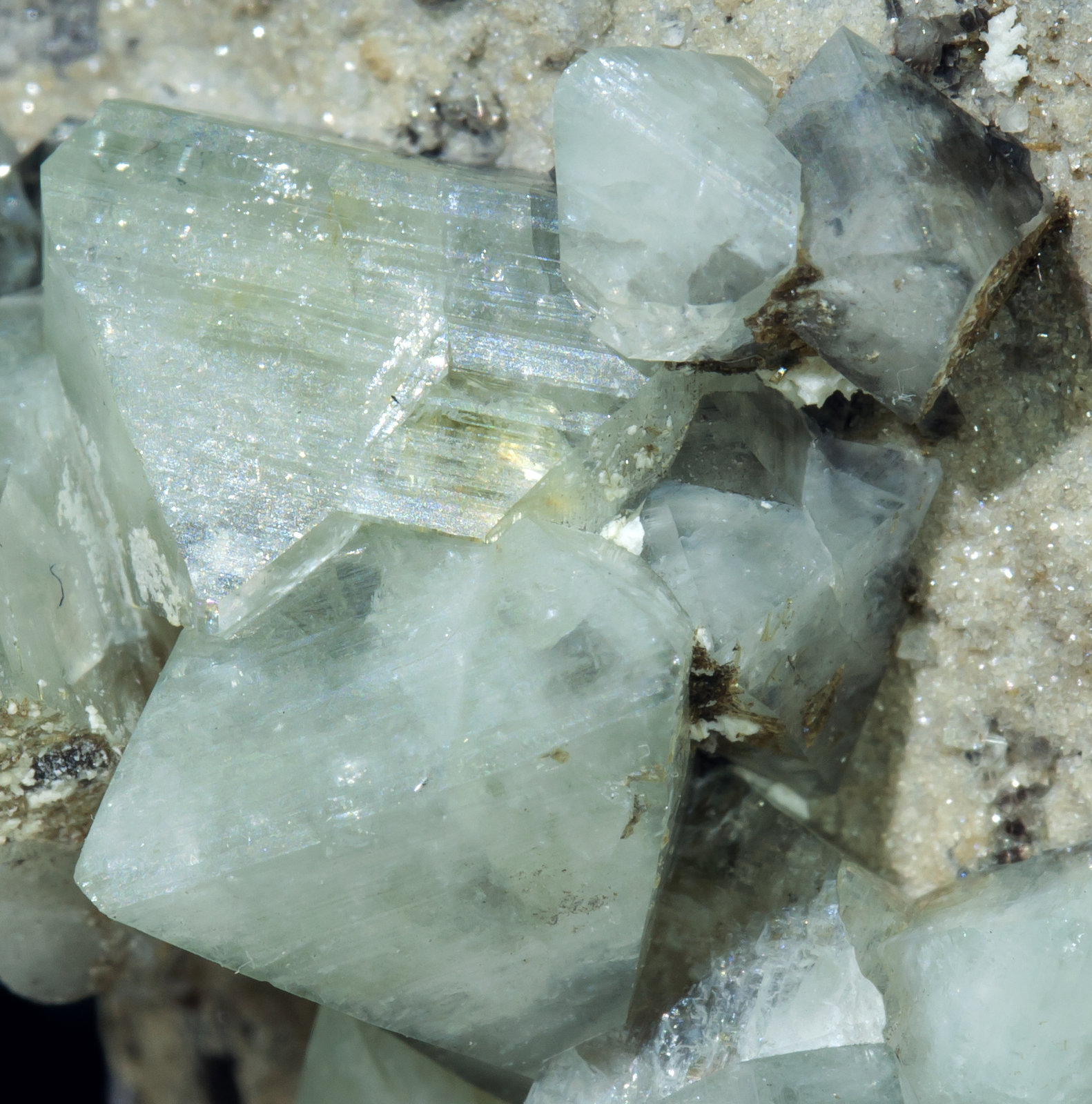 Wardite with Childrenite - Stoneman Camp, Young's Creek, Dawson mining ...