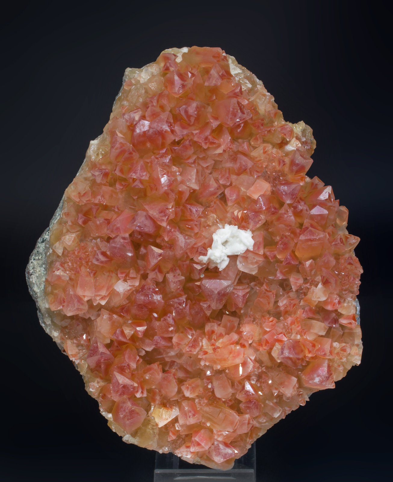 Calcite with inclusions - Bou Azzer mining district, Drâa-Tafilalet ...