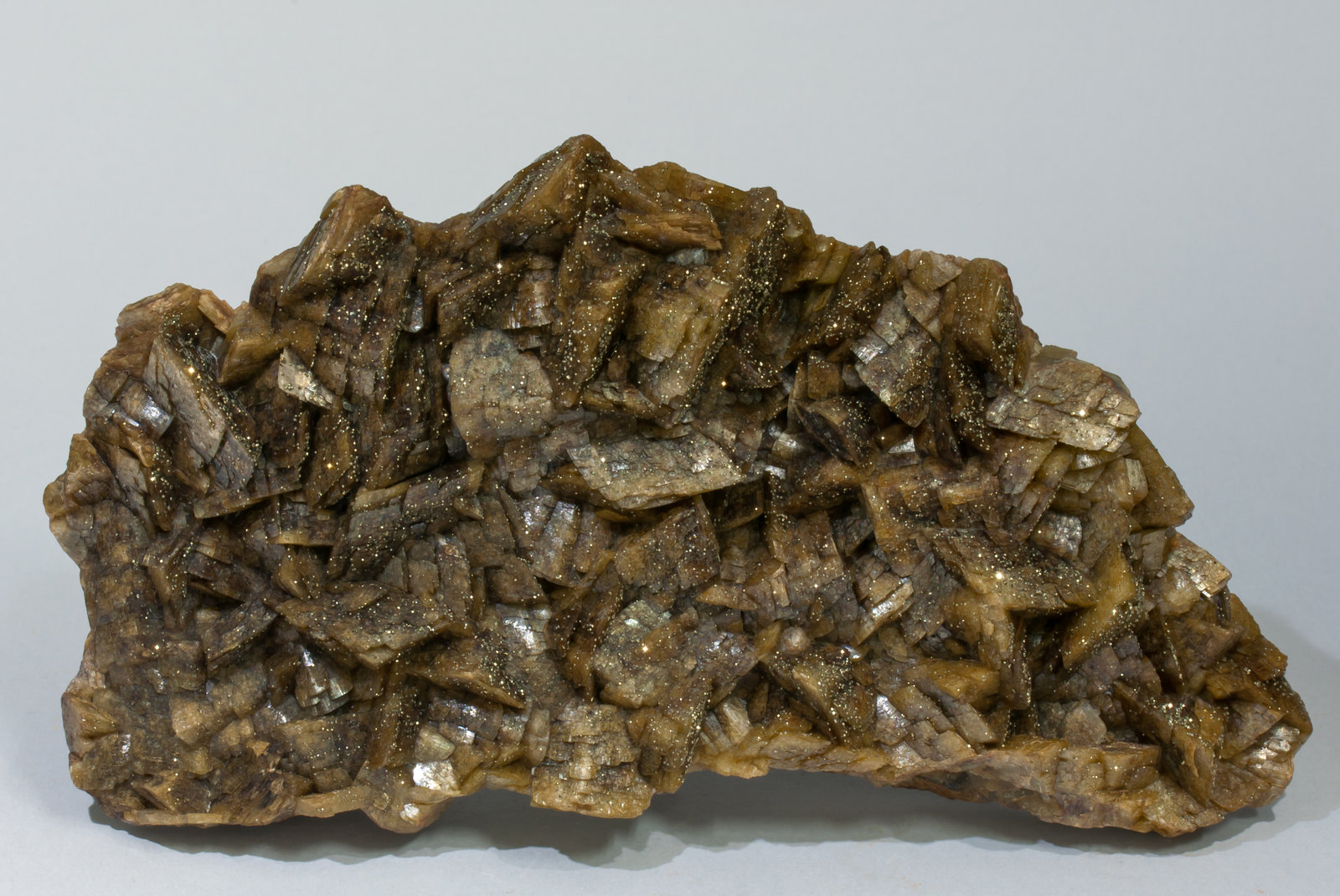 Siderite with Pyrite - Georg Mine, Willroth, Flammersfeld, Altenkirchen ...