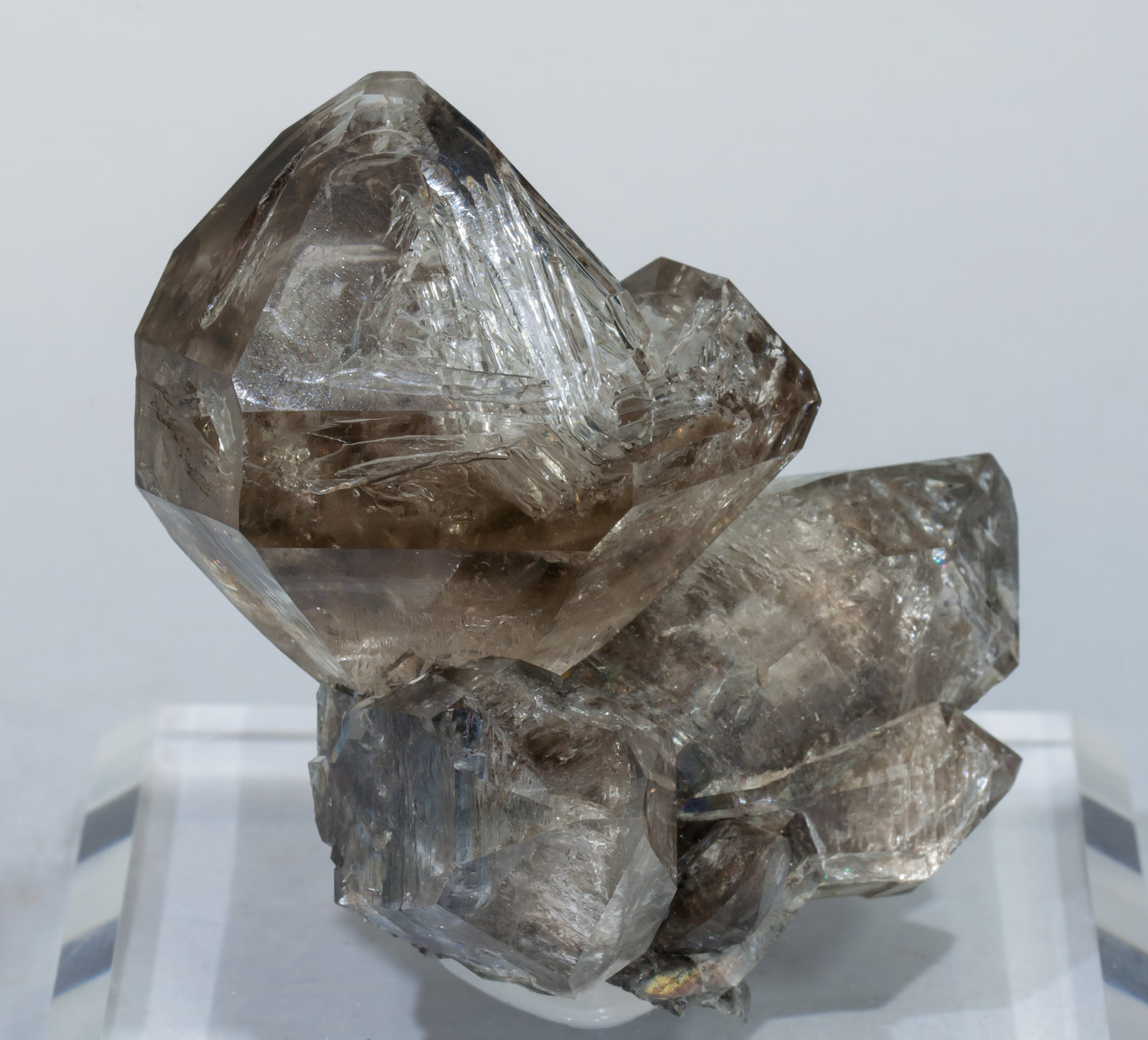 Quartz (variety smoky) - Grant Quarry, Greely, Gloucester Township ...