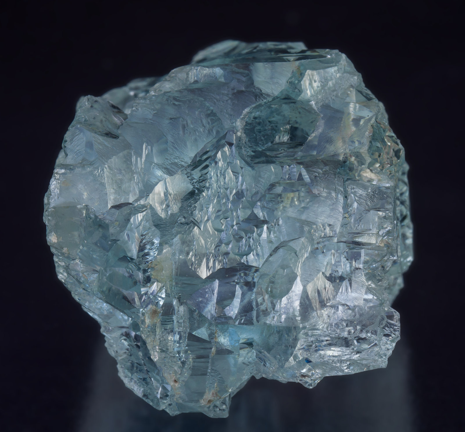 Beryl (variety aquamarine) - Pedra Azul (Fortaleza), Vale do ...