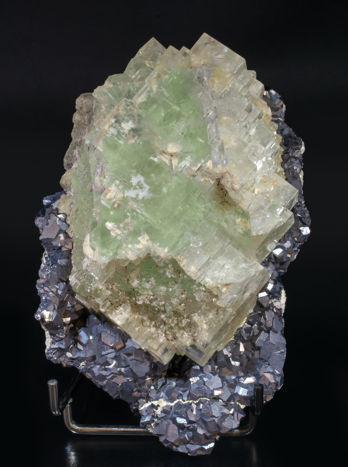 Fluorite with Galena - Naica, Municipio Saucillo, Chihuahua Mexico ...