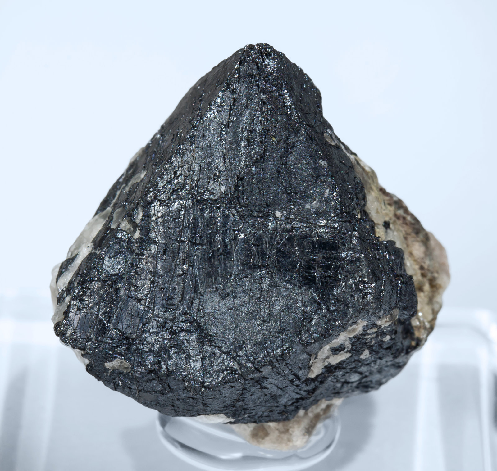Franklinite with Calcite - Franklin, Franklin Mining District, Sussex ...