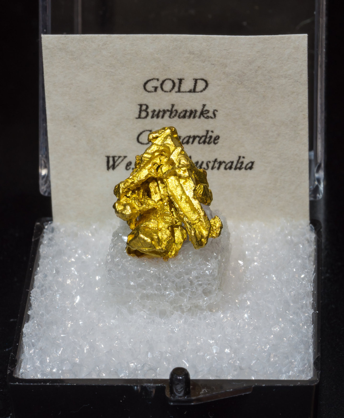 Gold - Burbanks Gold Mine, Coolgardie, Coolgardie Shire, Western ...