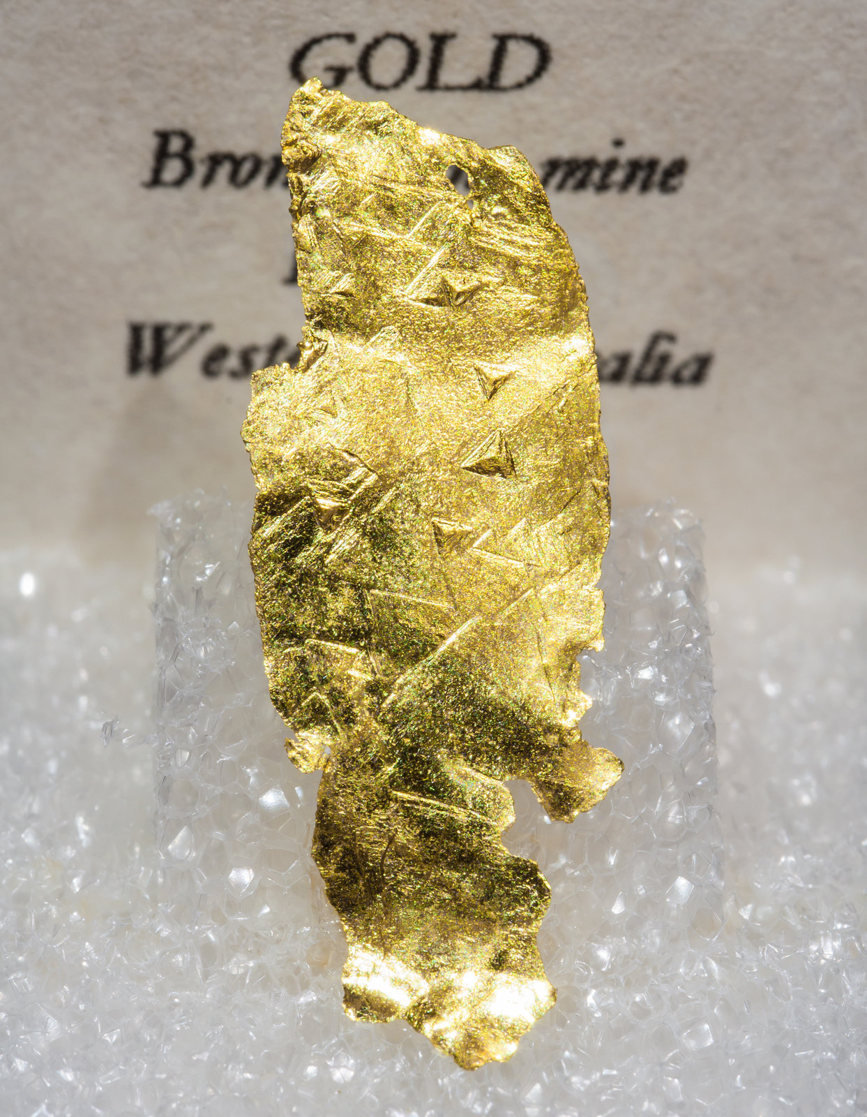 Gold - Bronzewing Mine, Bronzewing Goldfield (Mount McClure), Leonora ...