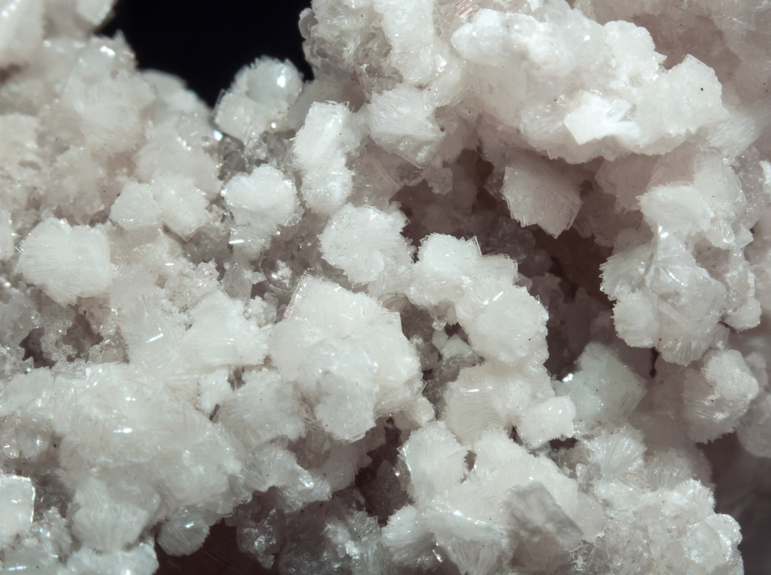 Bavenite with Quartz (variety smoky) - Valdeconejillos Quarry, Cadalso ...