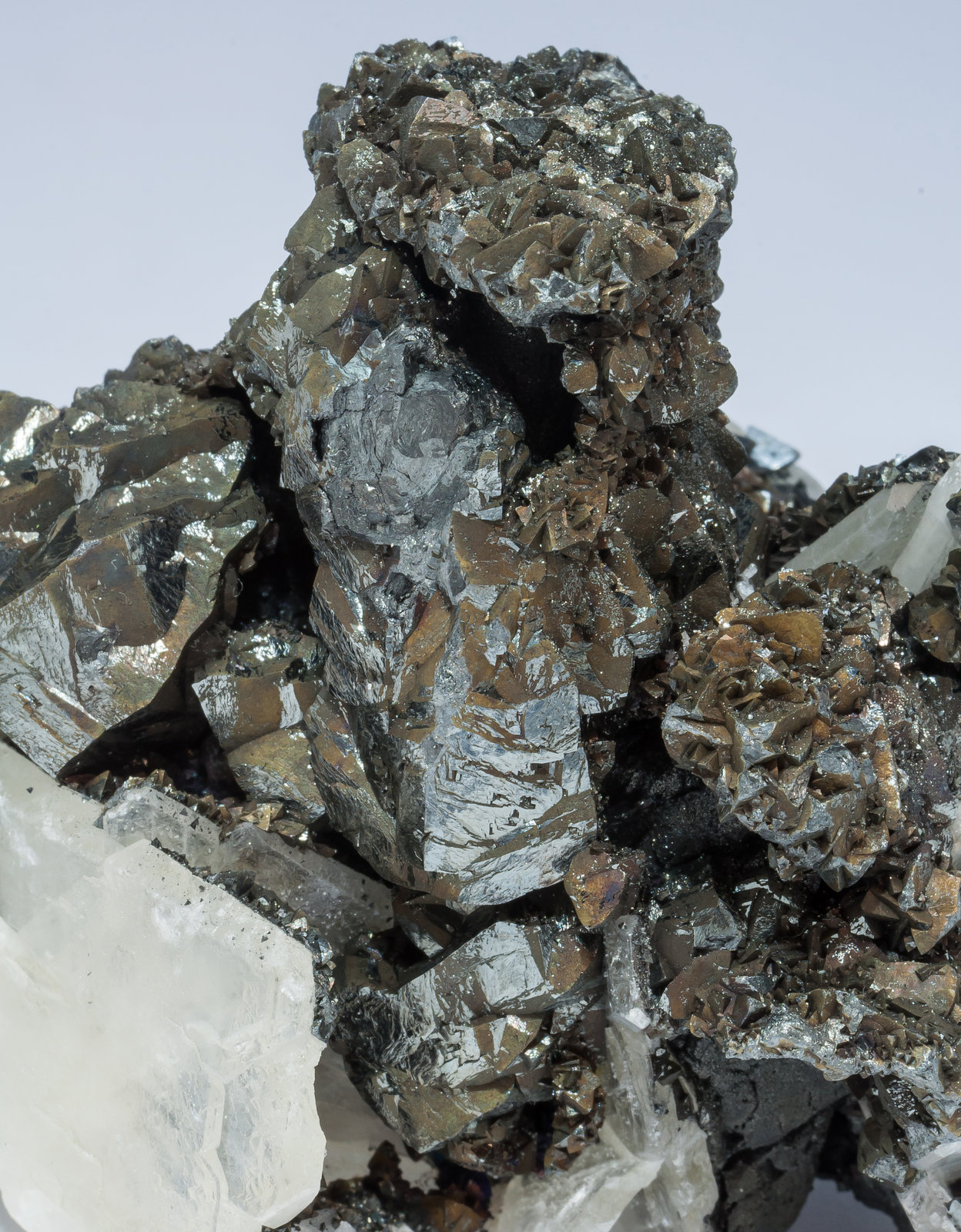 Tennantite after Enargite with Baryte - Julcani Mine, Julcani District ...