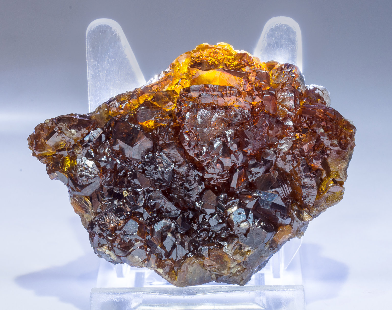 Sphalerite - Las Mánforas Mine, Áliva mining area, Camaleño, Comarca ...