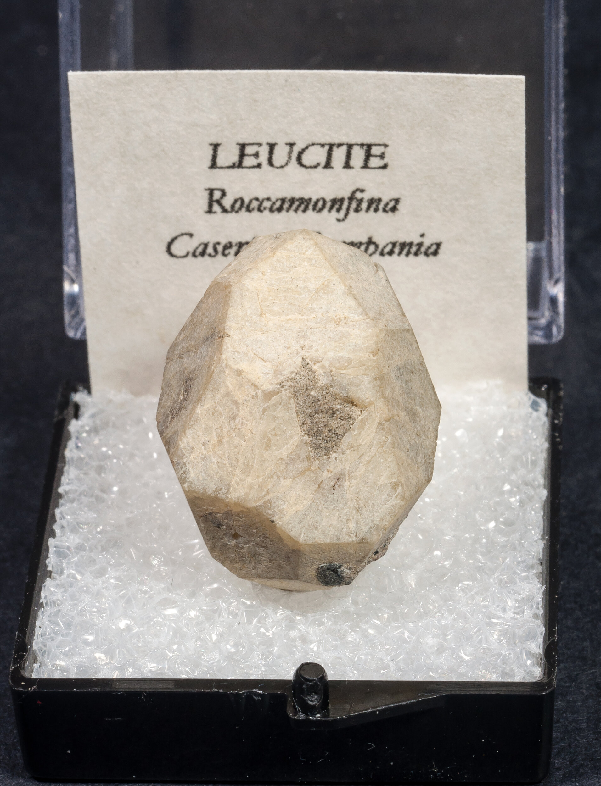 Leucite - Roccamonfina Volcanic Complex, Caserta Province, Campania ...