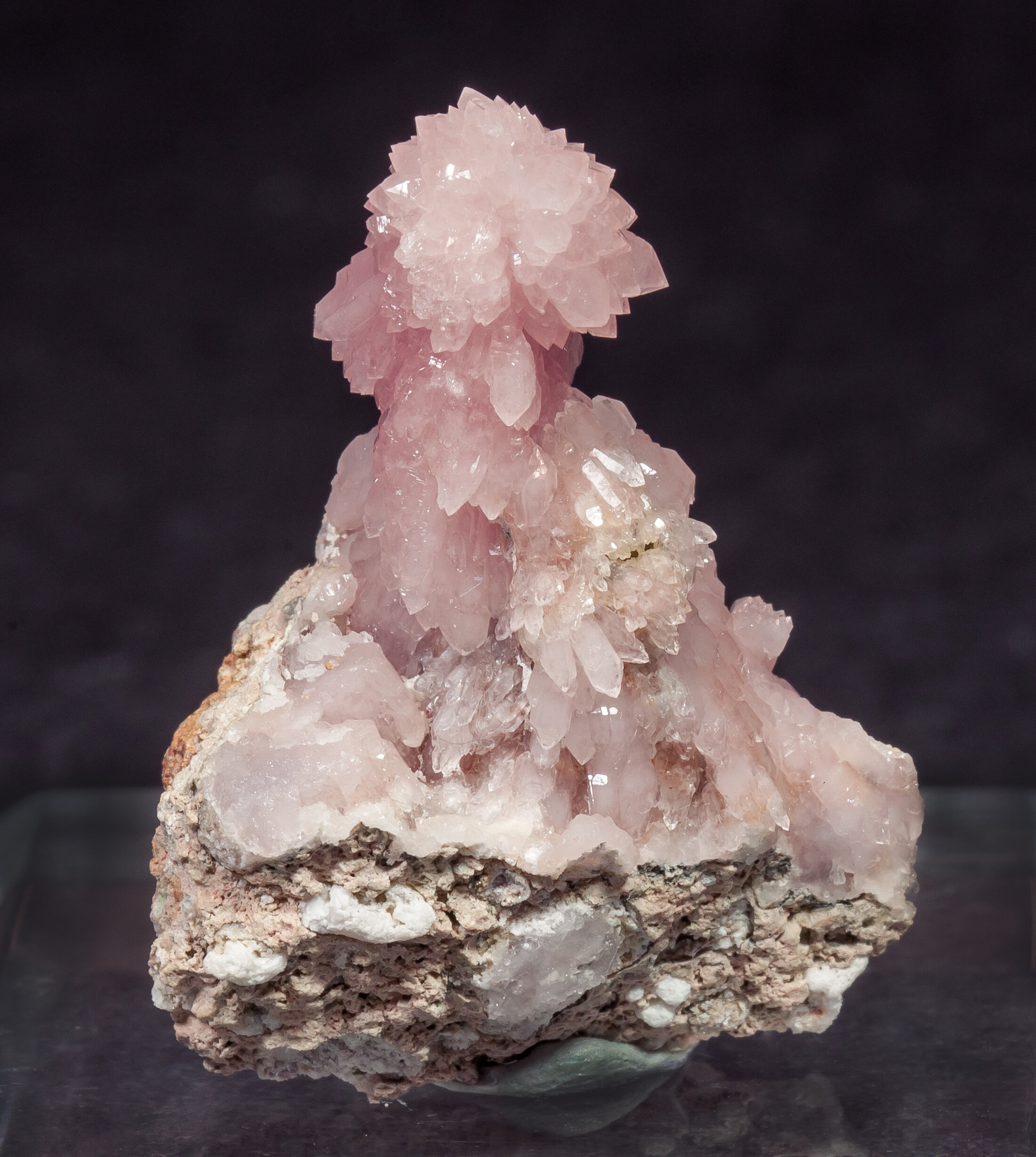 Quartz (variety rose quartz) - Huancayo Province, Junín Department Peru ...