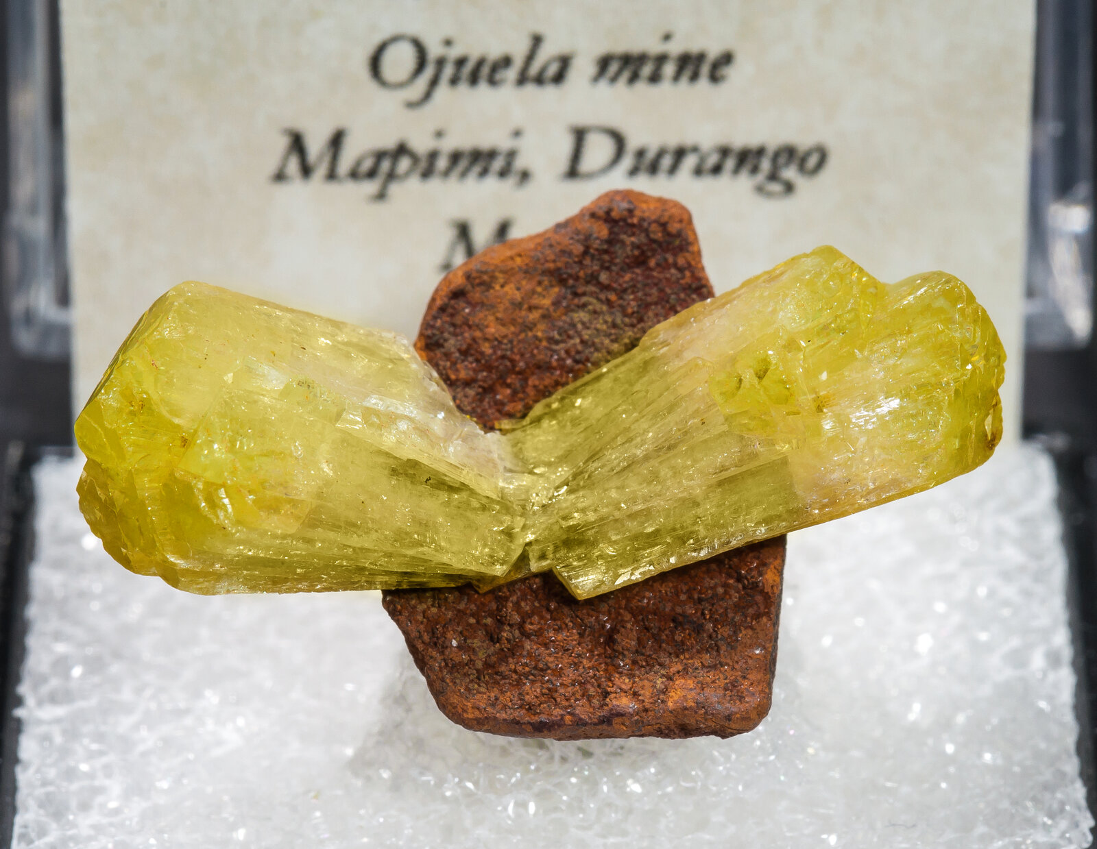 Adamite - Ojuela Mine, Mapimí, Municipio Mapimí, Durango Mexico | Fabre ...