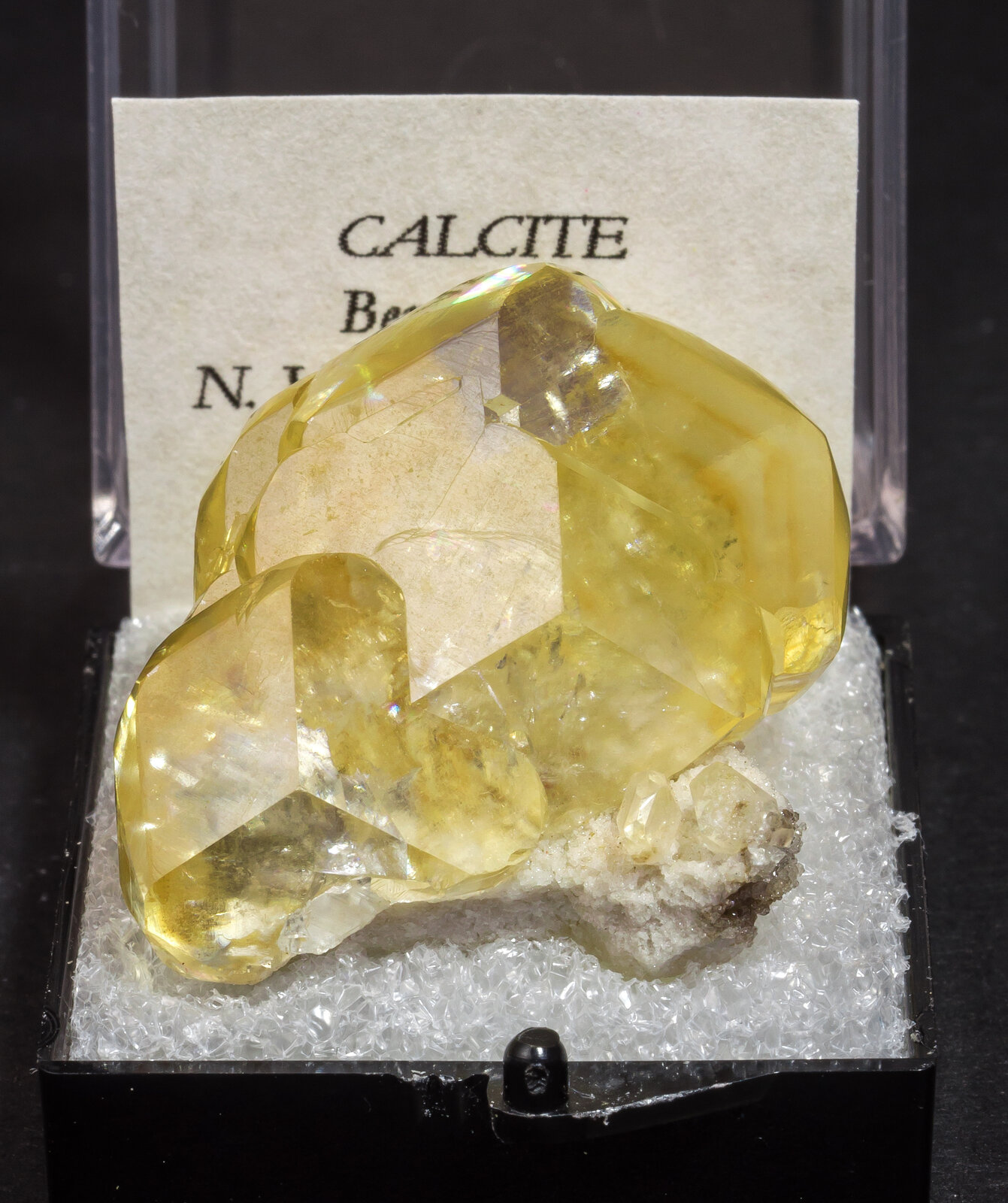 Calcite - Berry Materials Corp. Quarry, North Vernon, Jennings County ...