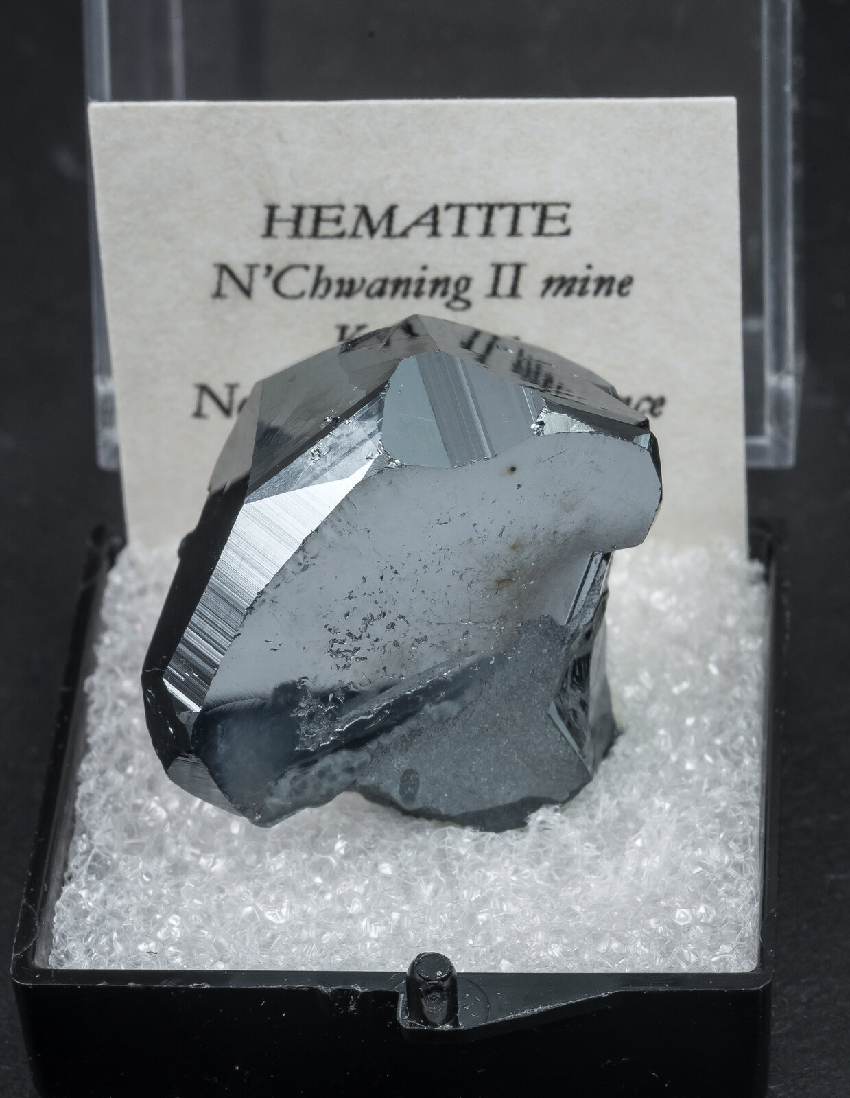 Hematite - N'Chwaning II Mine, N'Chwaning mining area, Kuruman ...