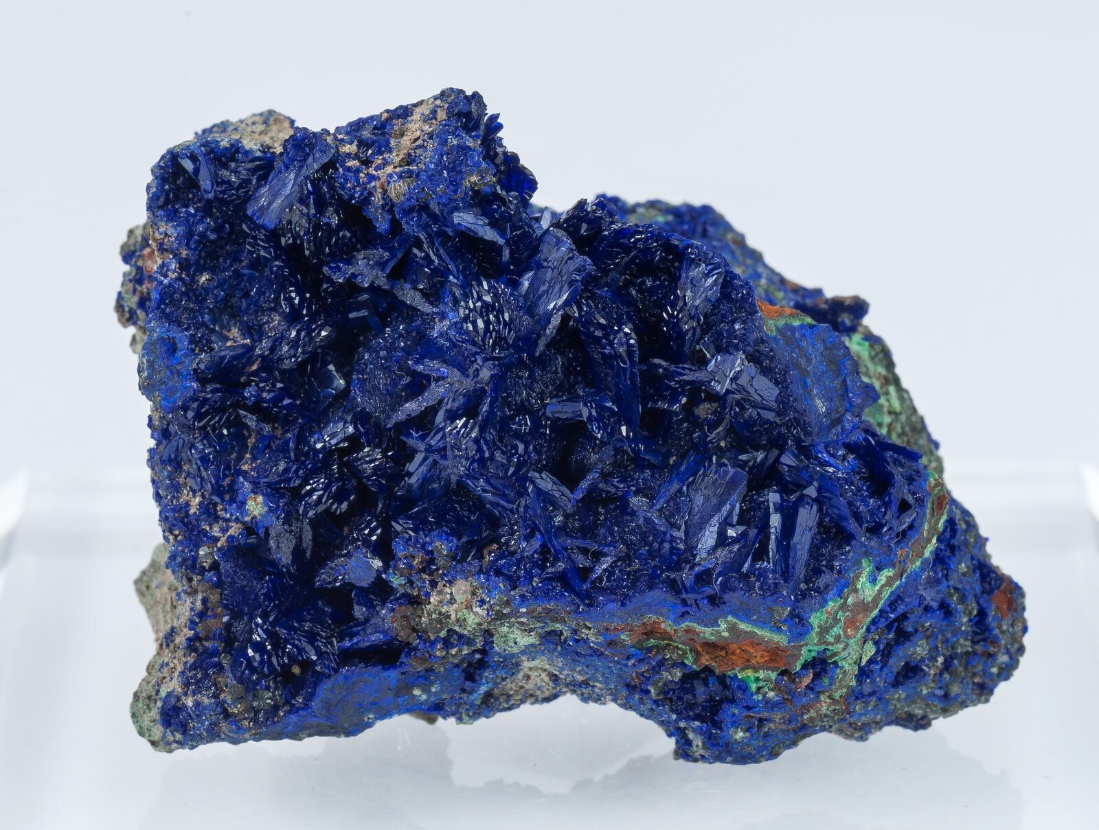 Azurite - Tazalarht mining area, Taroudant Province, Souss-Massa Region ...