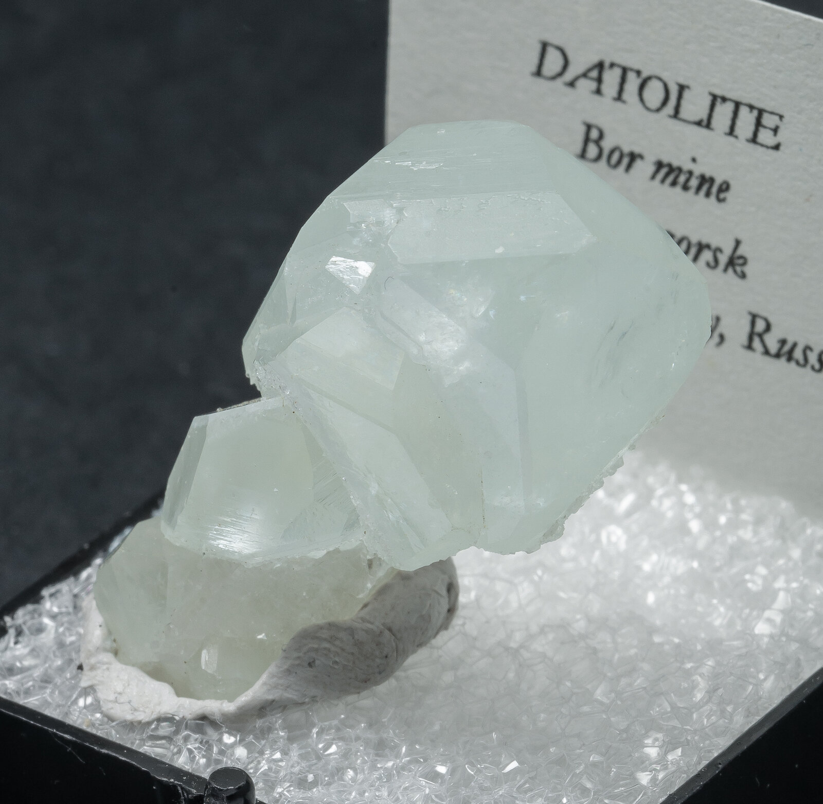 Datolite - Bor Pit, Dalnegorsk B deposit, Dalnegorsk, Dalnegorsk Urban ...