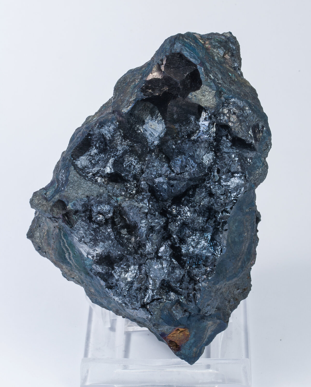 Bornite after Chalcocite with Pyrite - Las Cruces Mine, fase 6, levels ...