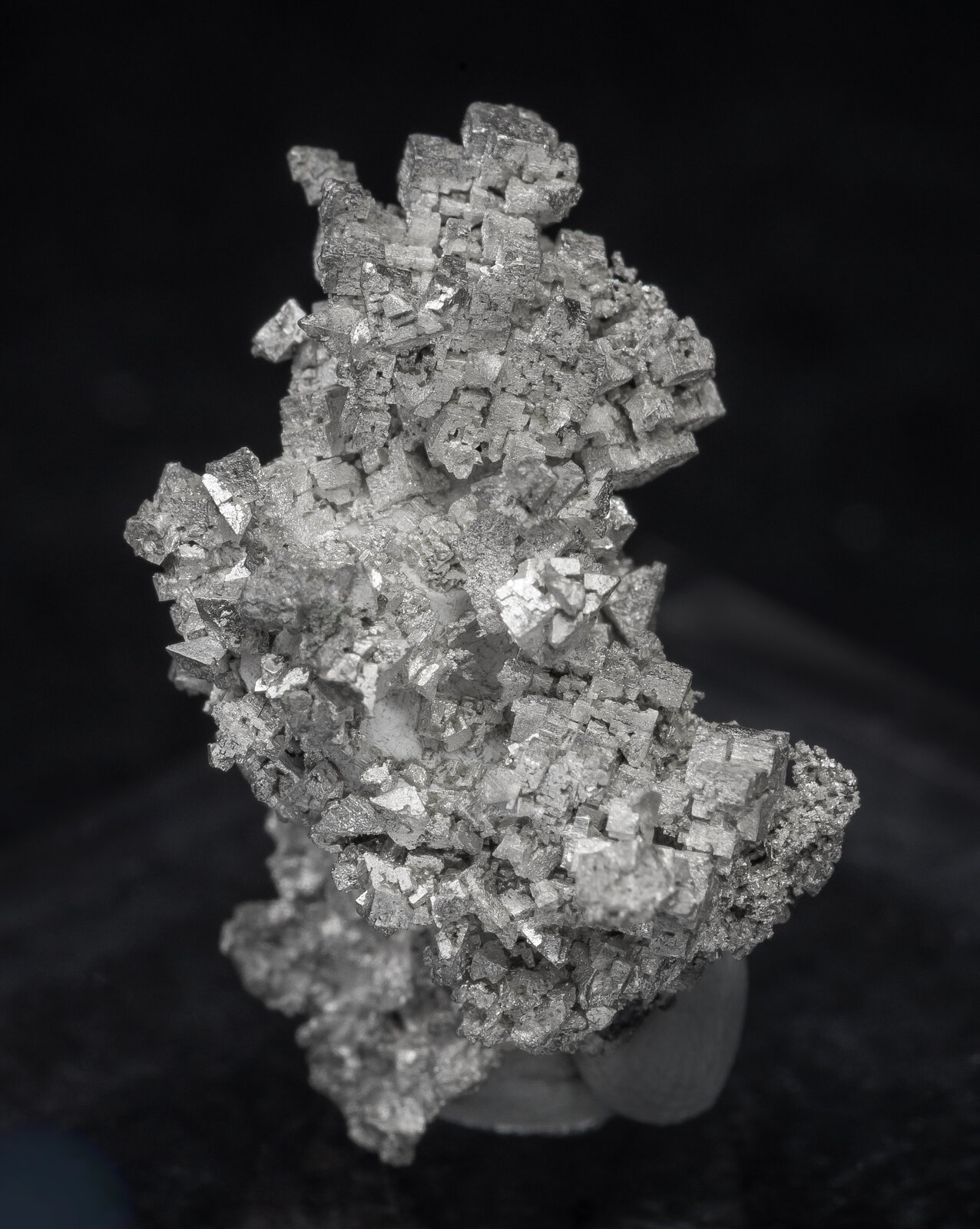 Silver with Calcite - Aït Ahmane, Agdz, Bou Azzer mining district ...