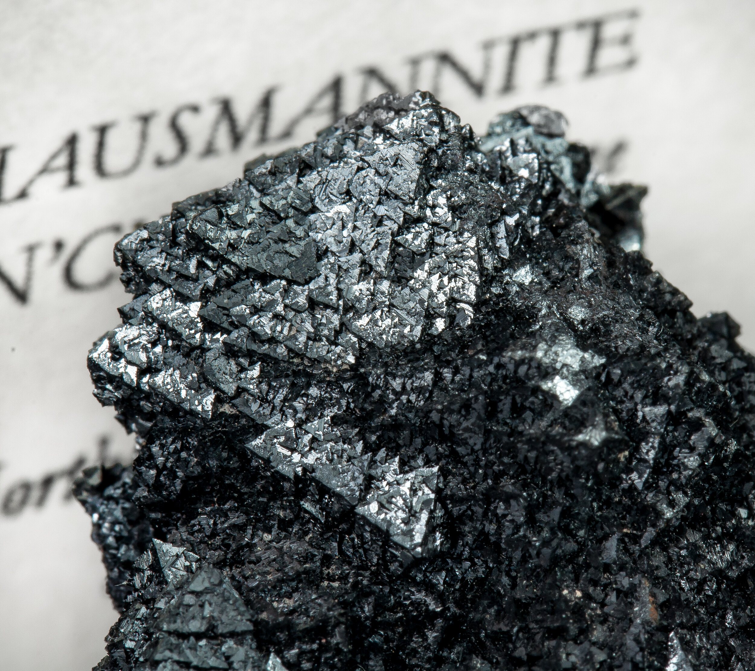 Hausmannite - N'Chwaning II Mine, N'Chwaning mining area, Kuruman ...