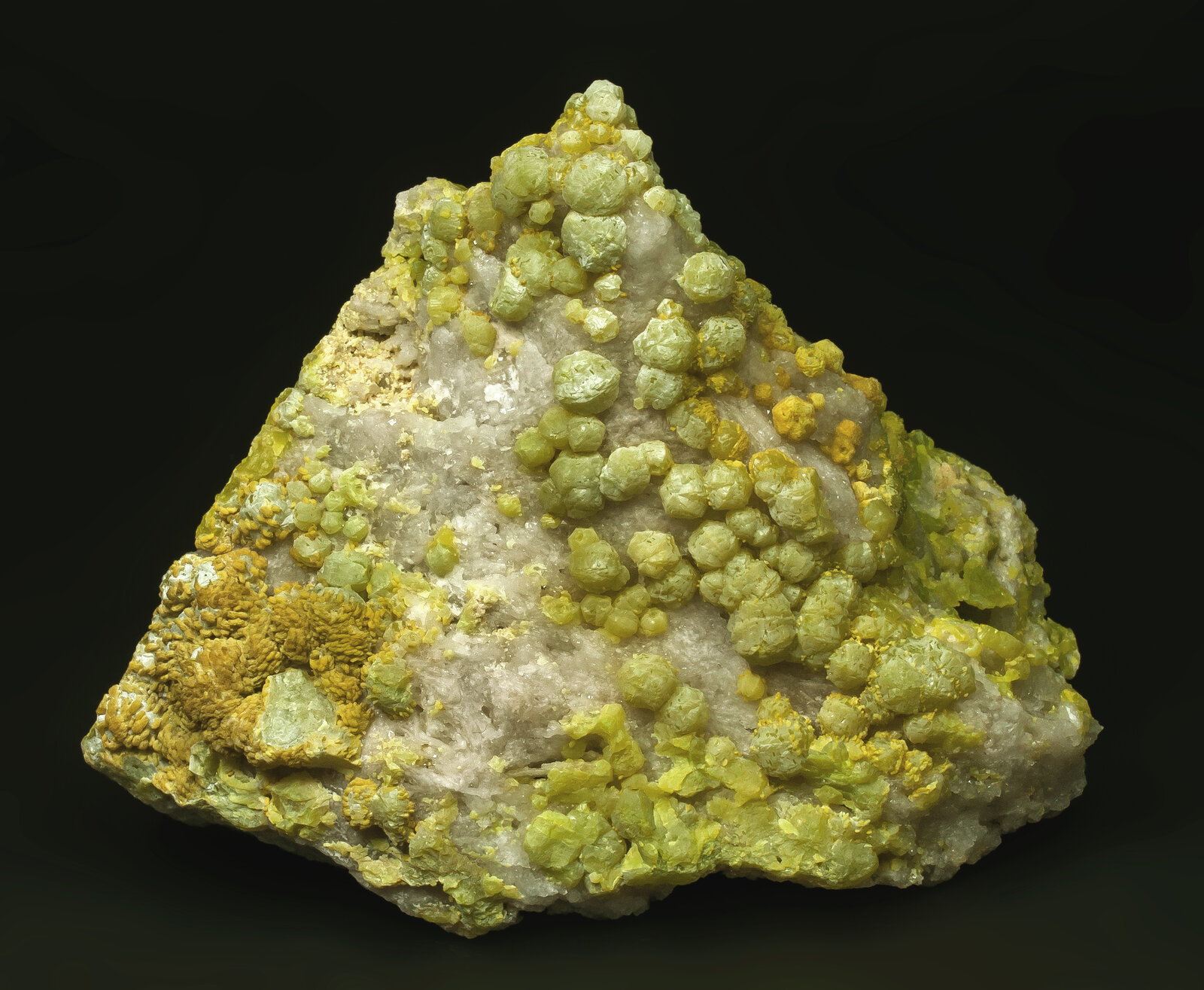 Pyromorphite (variety As-bearing pyromorphite) - La Vidale Mine ...