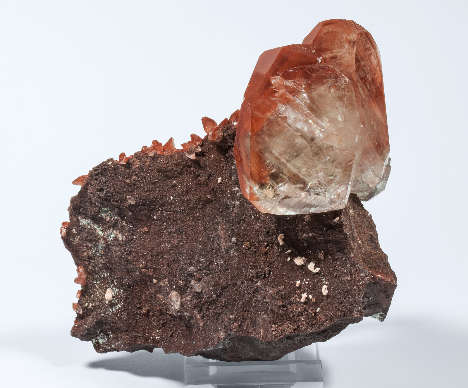 Calcite with iron oxides inclusions - Tonglüshan Mine, Edong, Daye ...
