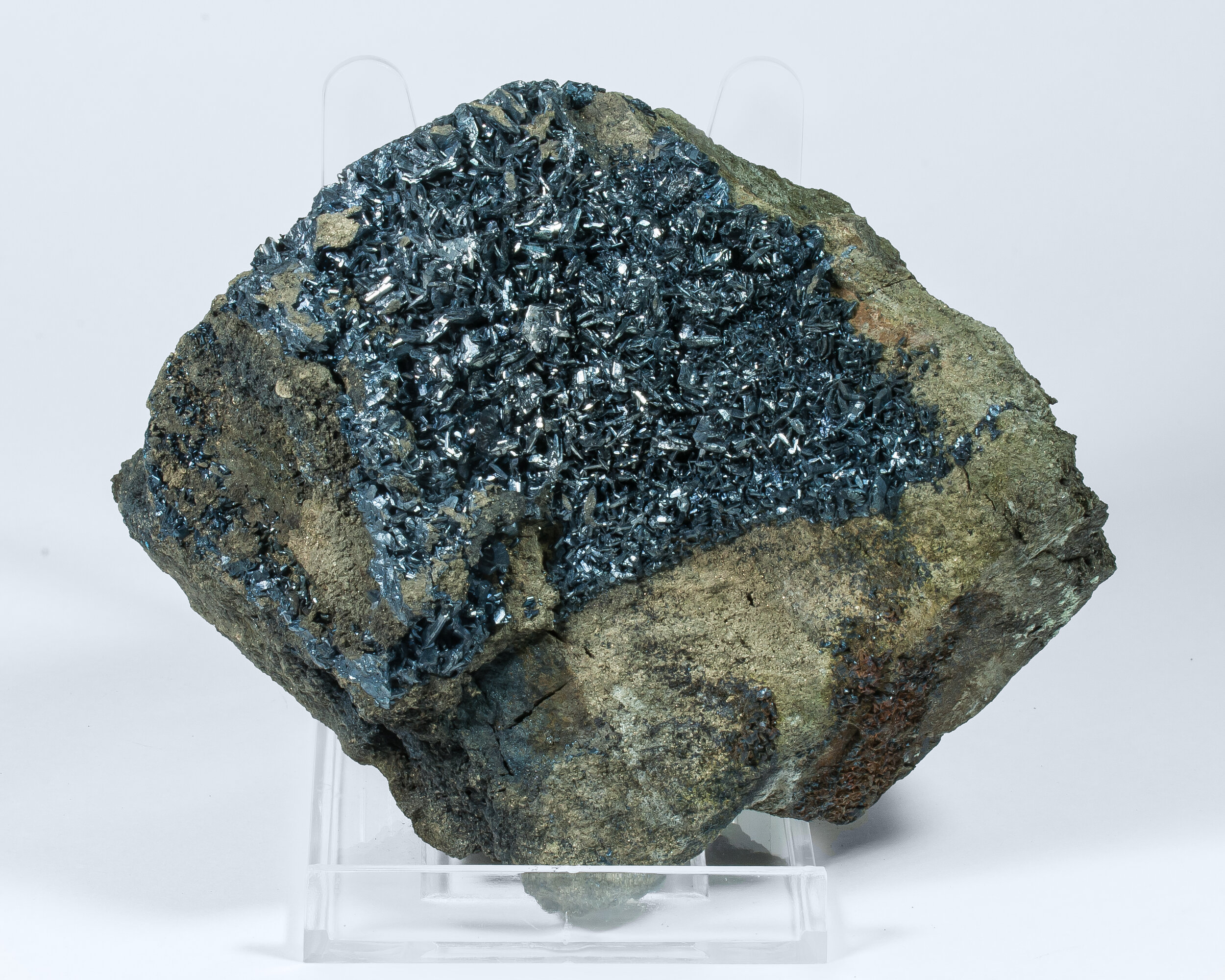 Chalcocite with Pyrite - Las Cruces Mine, fase 6, levels 130-135, ↓175 ...
