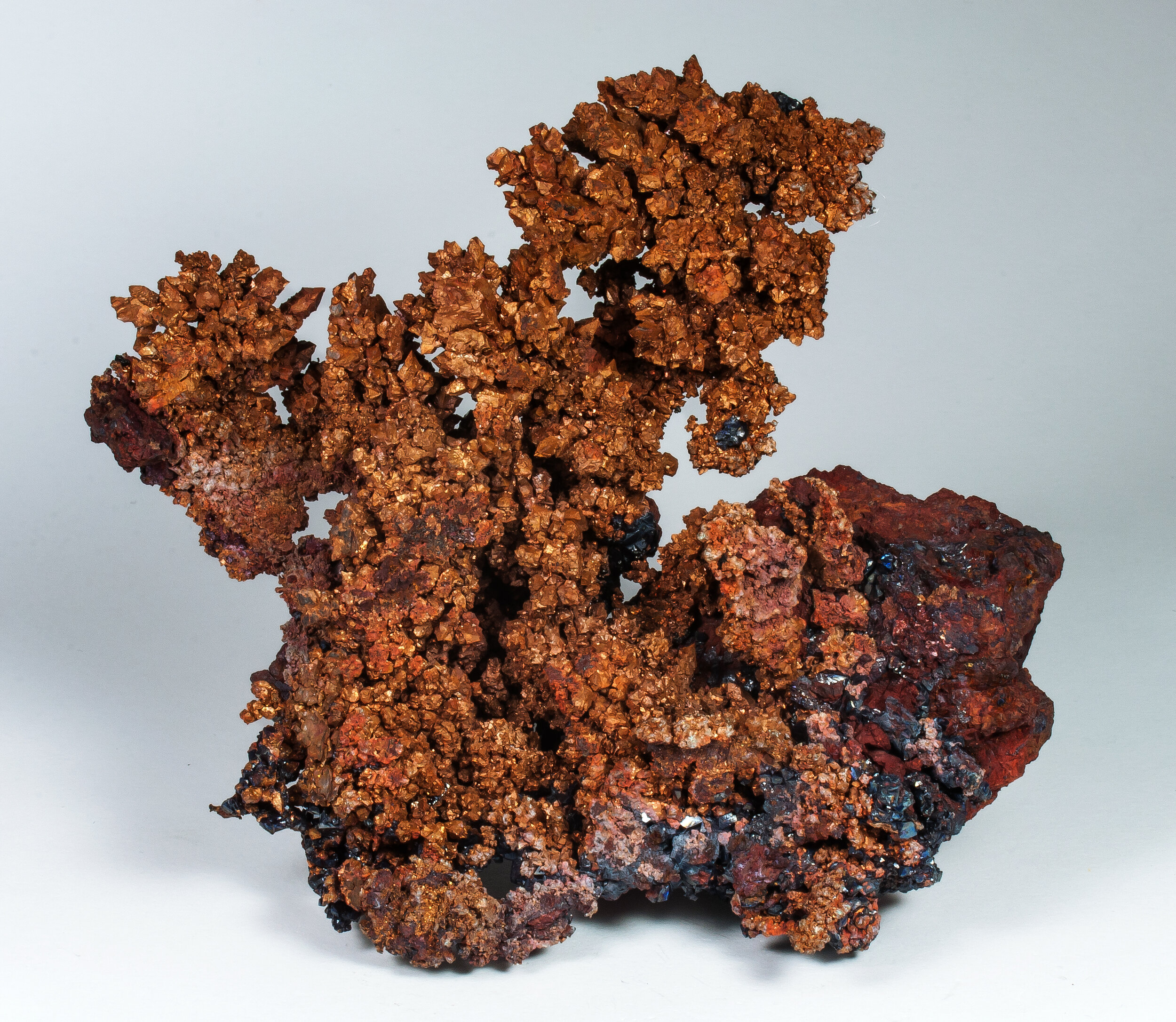 Copper with Cuprite - Liufengshan Mine, Guichi District, Chizhou ...