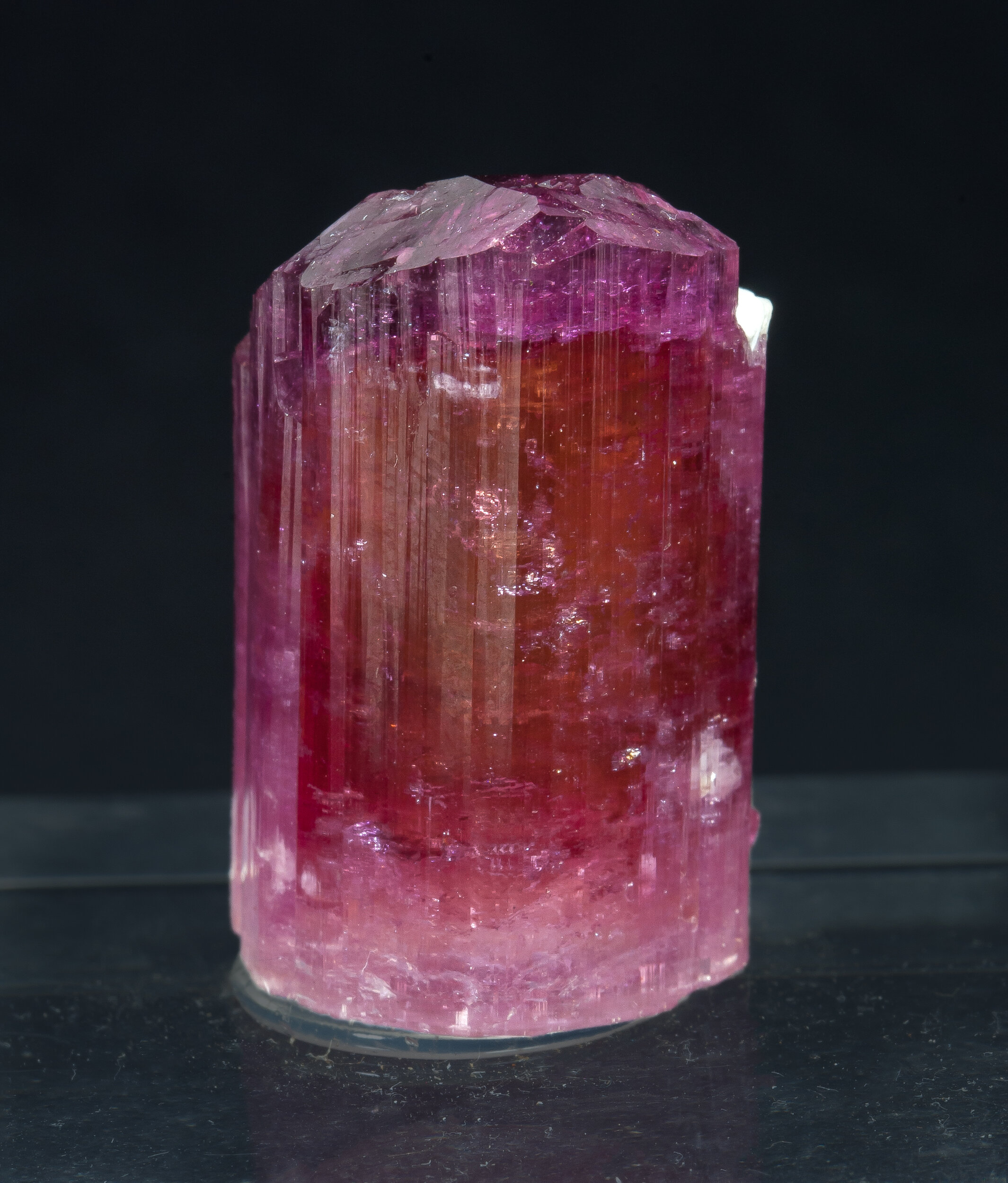 Elbaite-Schorl Series (variety rubellite) with Microcline - Beni Bouzra ...