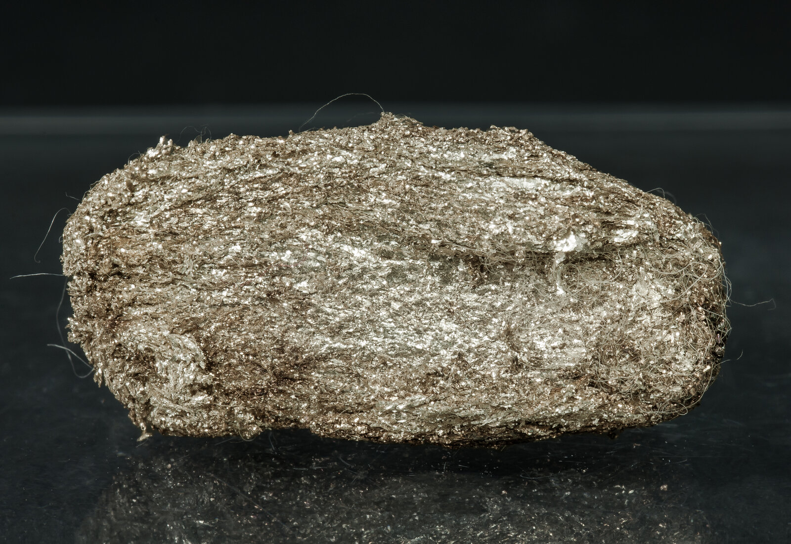 Silver (variety 'sponge') - Santa Matilde cut, Berja mining group, Las ...