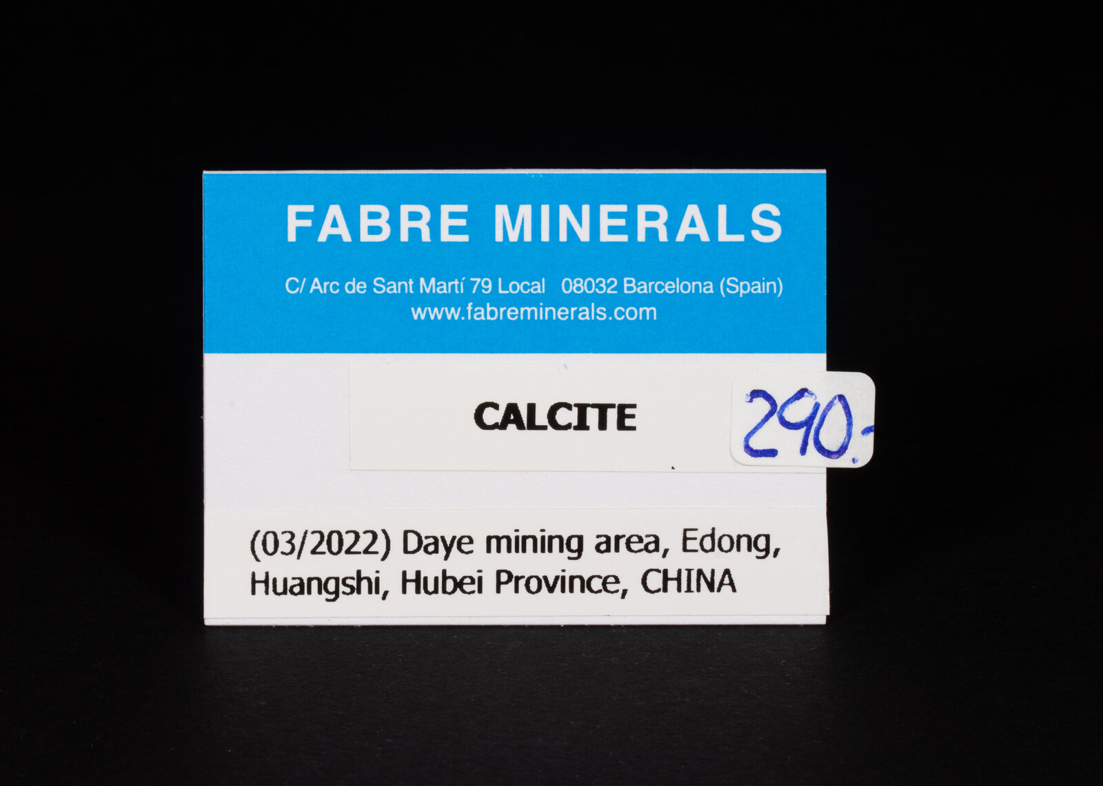 Calcite - Daye mining area, Edong, Daye, Huangshi Prefecture, Hubei Province China | Fabre Minerals