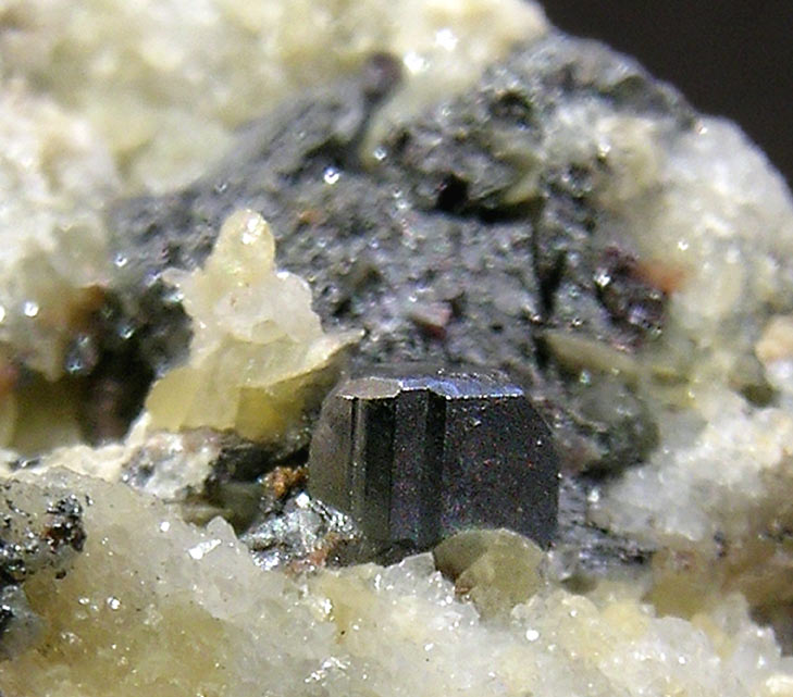 Stephanite with Miargyrite - Hiendelaencina, Comarca Serranía de ...