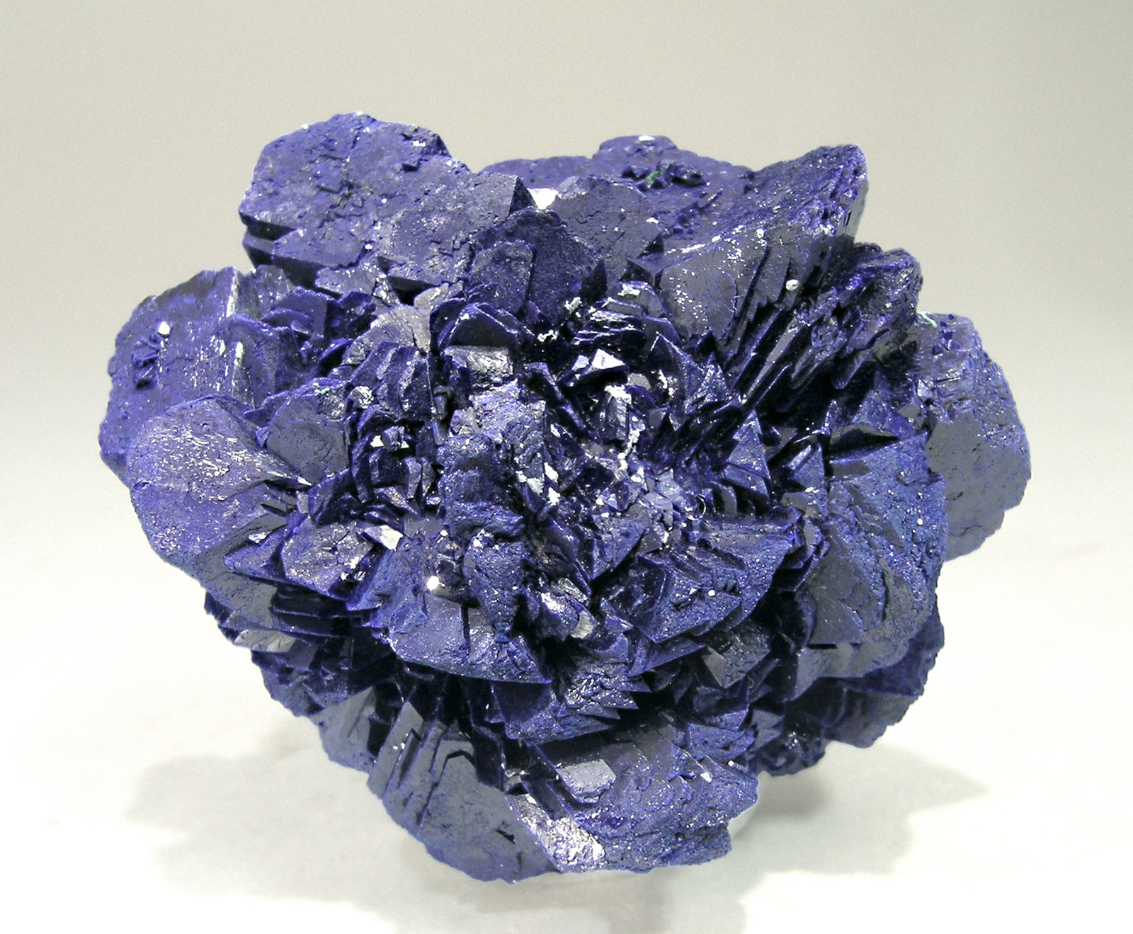Azurite - Oumjrane mining area, Alnif Commune, Tinghir Province, Drâa ...