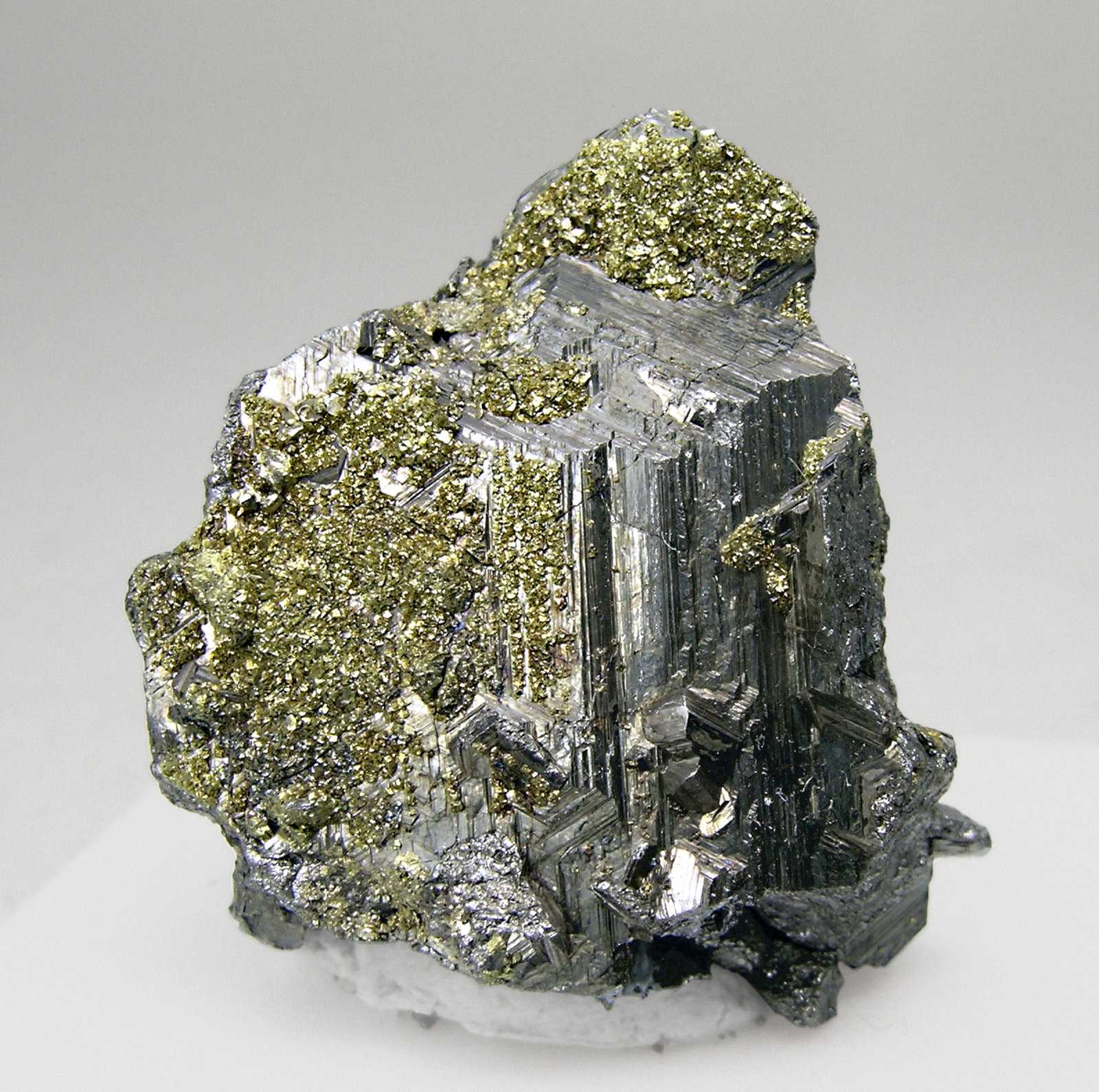 Polybasite with Pyrite - Mina Chispas, Arizpe, Municipio de Arizpe ...
