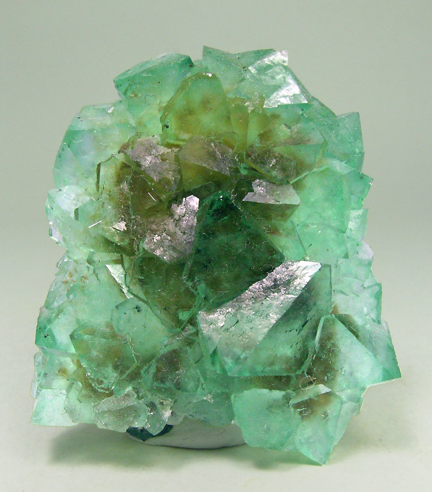 Octahedral Fluorite - Riemvasmaak, Orange river area, Kakamas, ZF ...