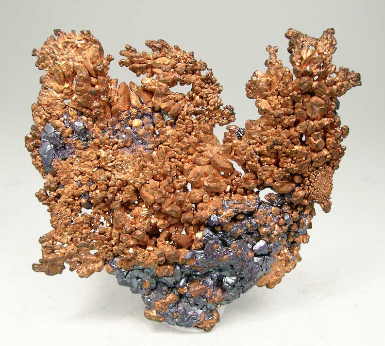 Cobre nativo con Cuprita - Ray Mine, Ray district, Pinal County ...
