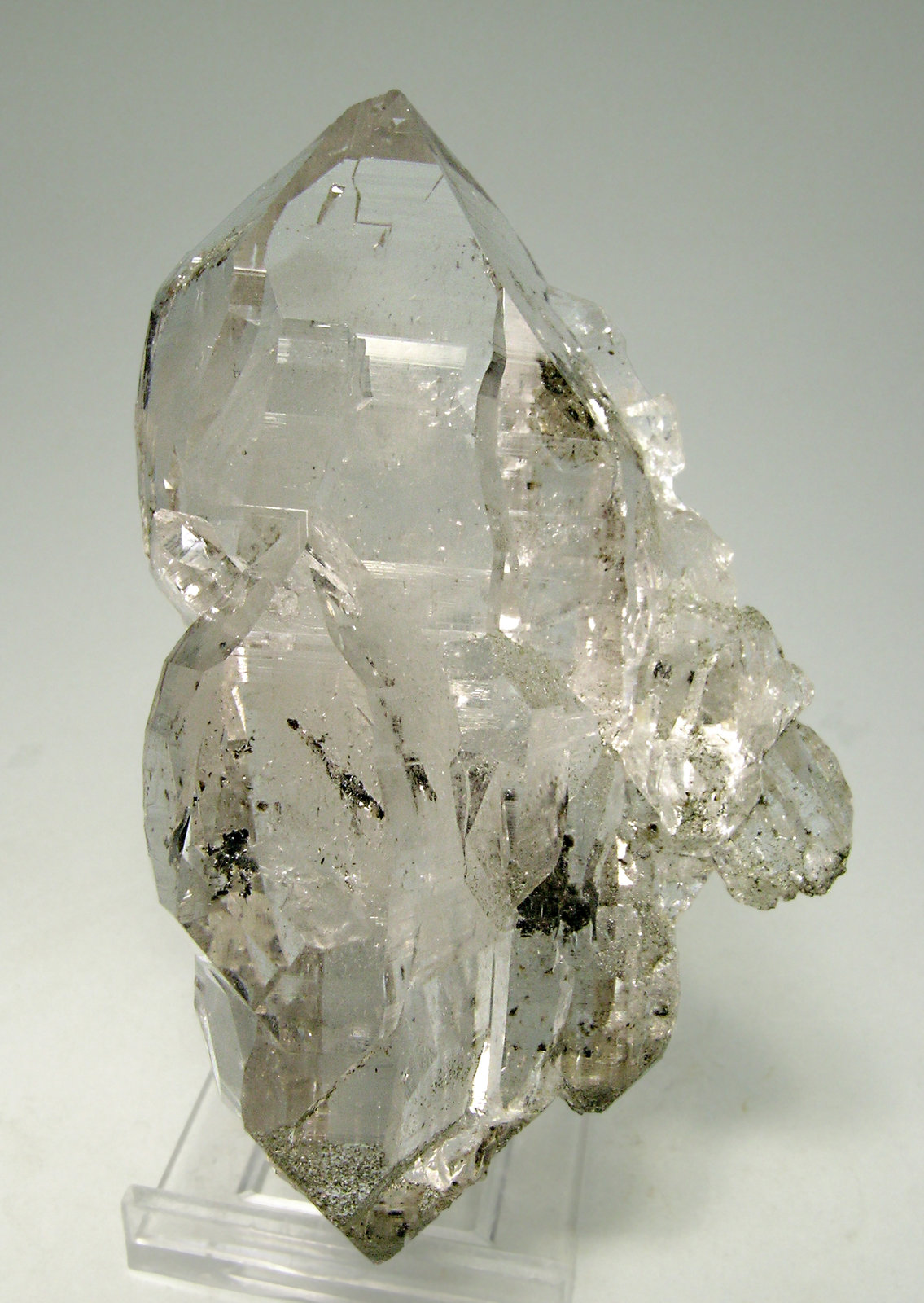 Doubly terminated Quartz with inclusions - Ganesh Himal, Dhading ...