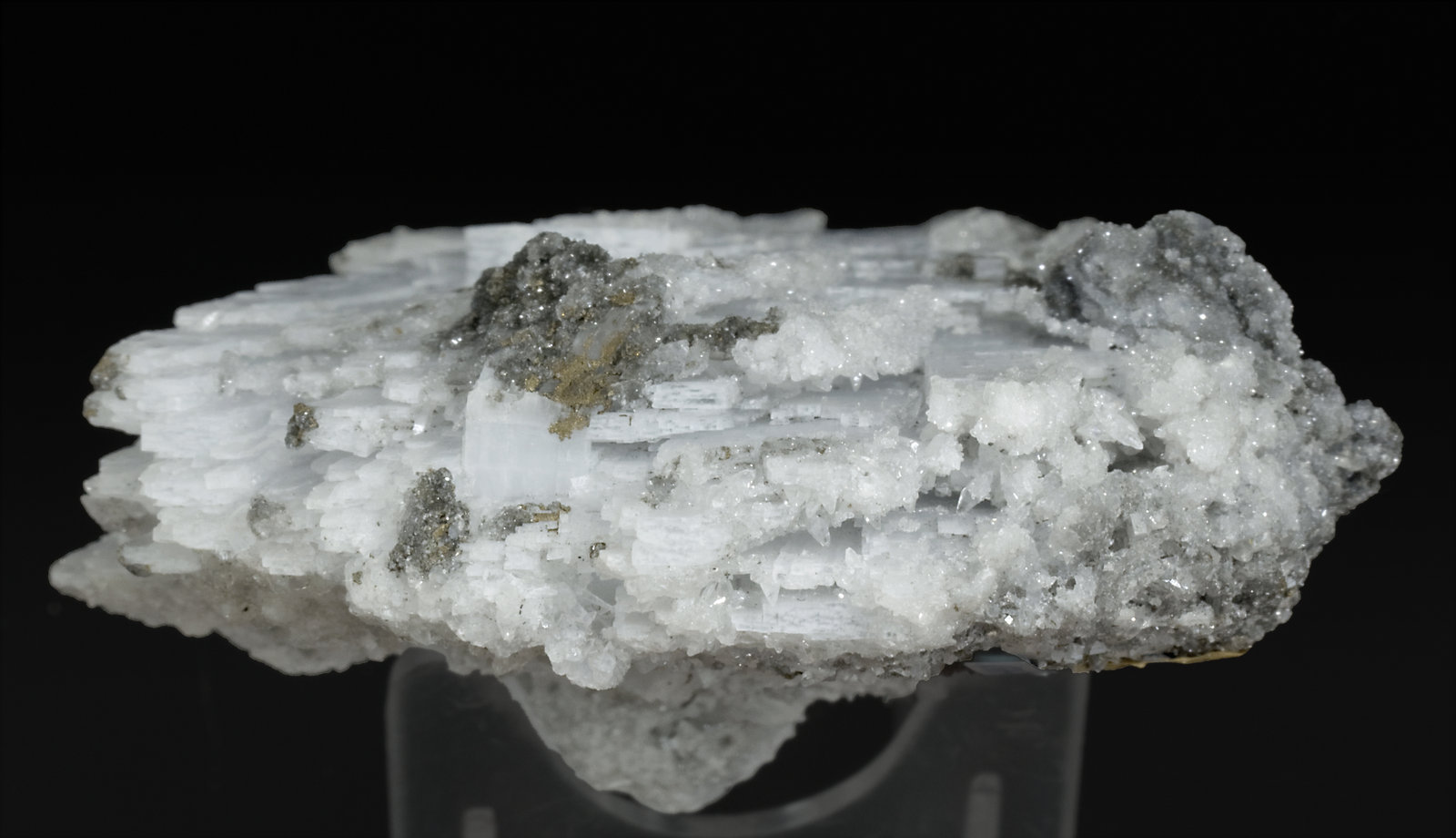 Anhydrite with Calcite and Pyrite - Naica, Municipio Saucillo ...