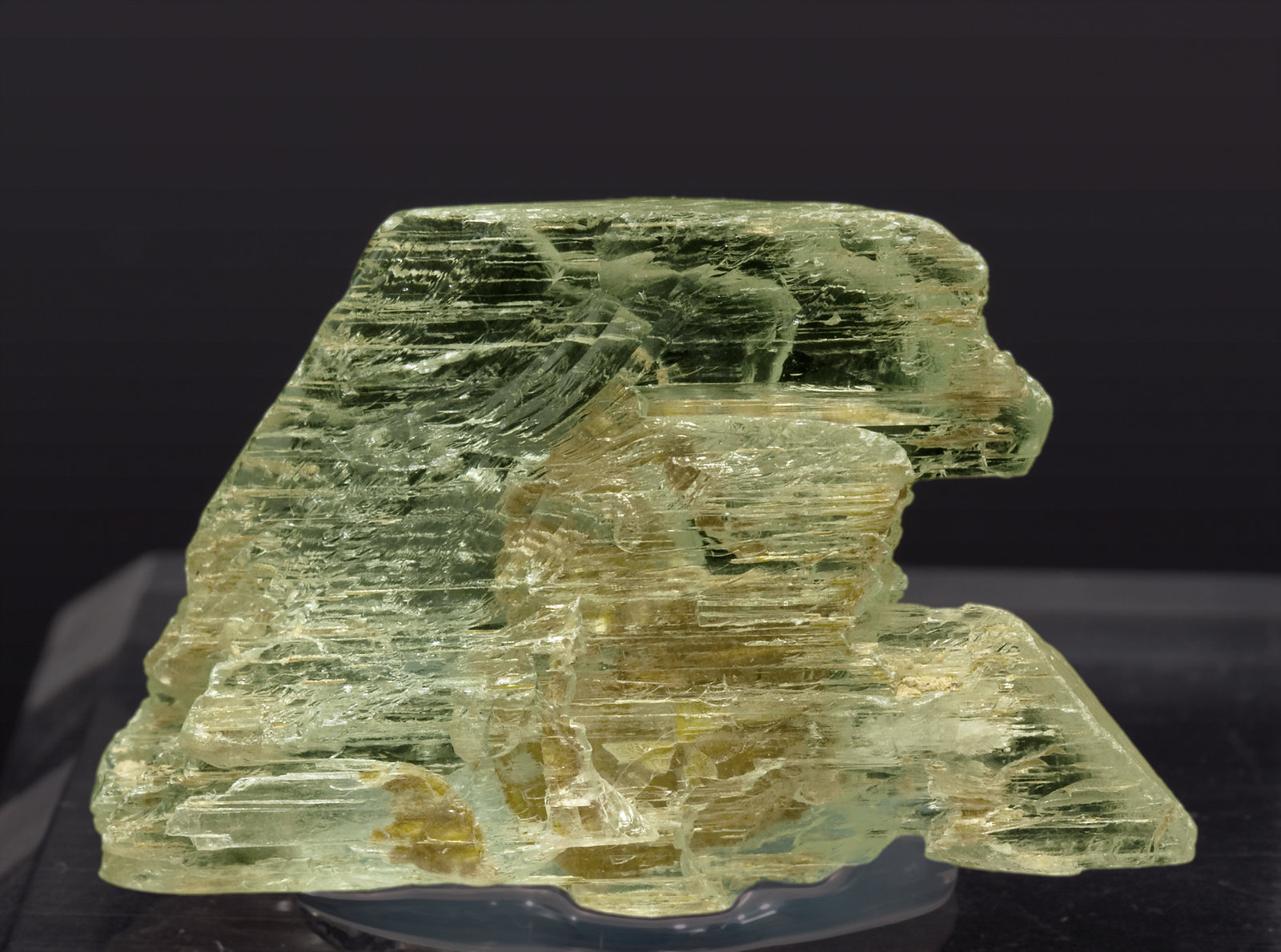Spodumene (variety hiddenite) - Stony Point (Hiddenite), Alexander ...