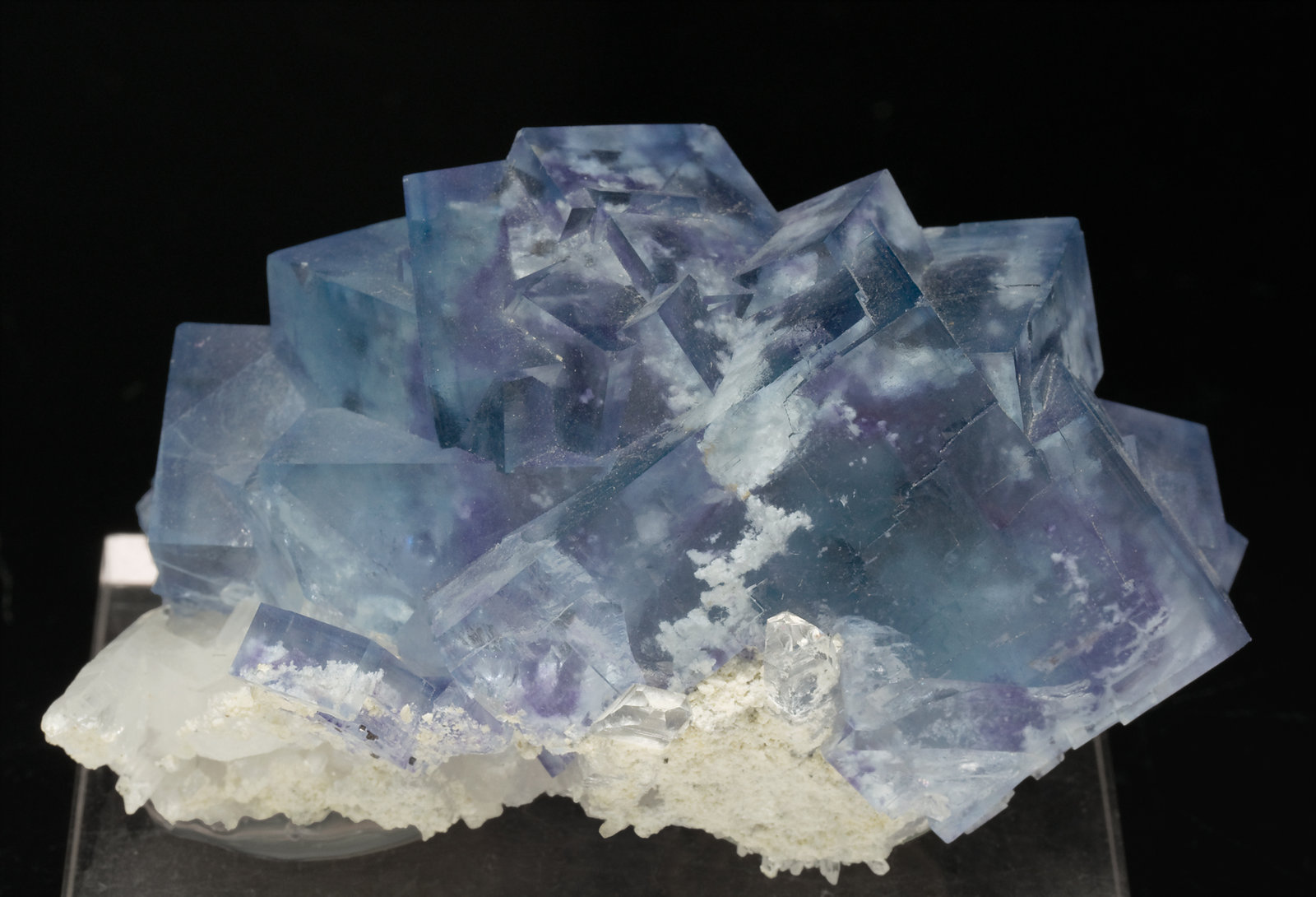 Fluorite with Quartz and inclusions - Yaogangxian Mine, Yizhang ...