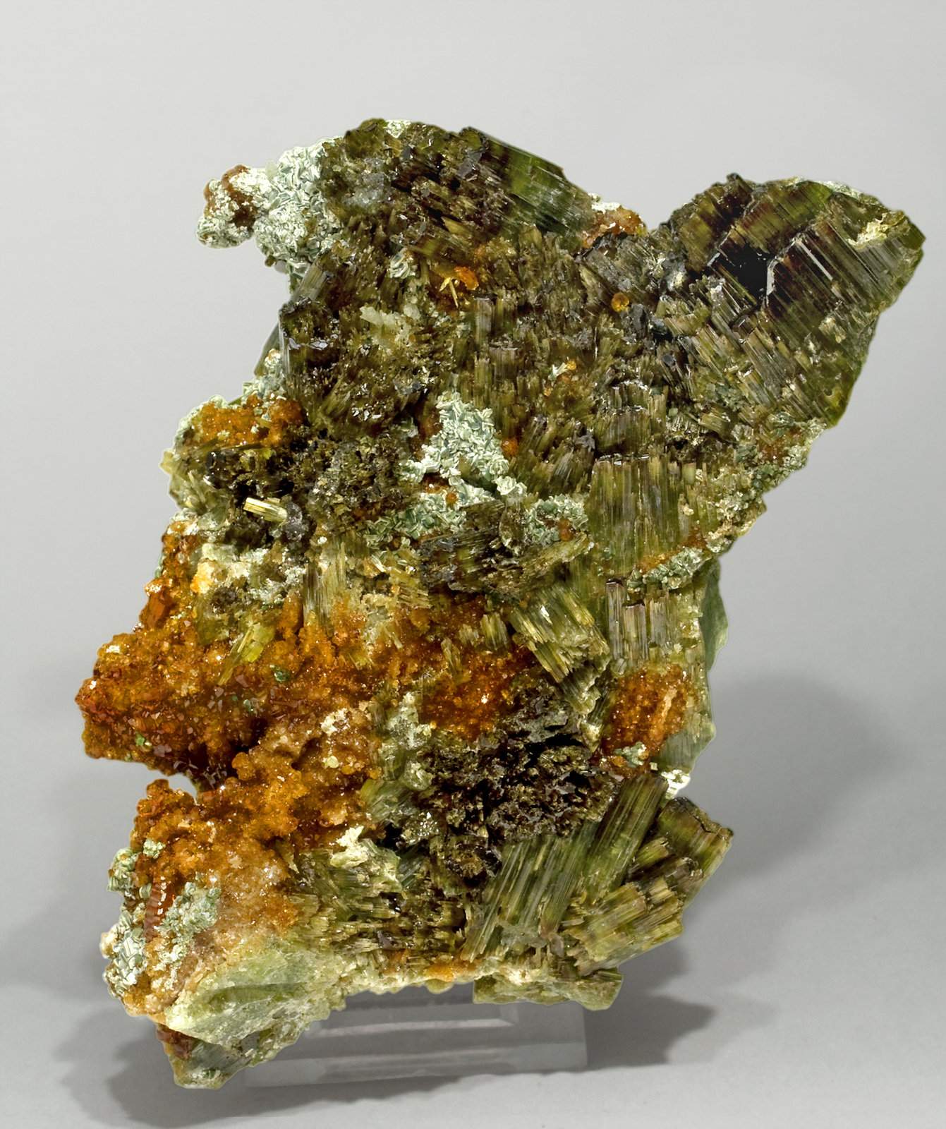 Vesuvianite with Grossular (Hessonite) - Laietto, Condove, Susa Valley ...