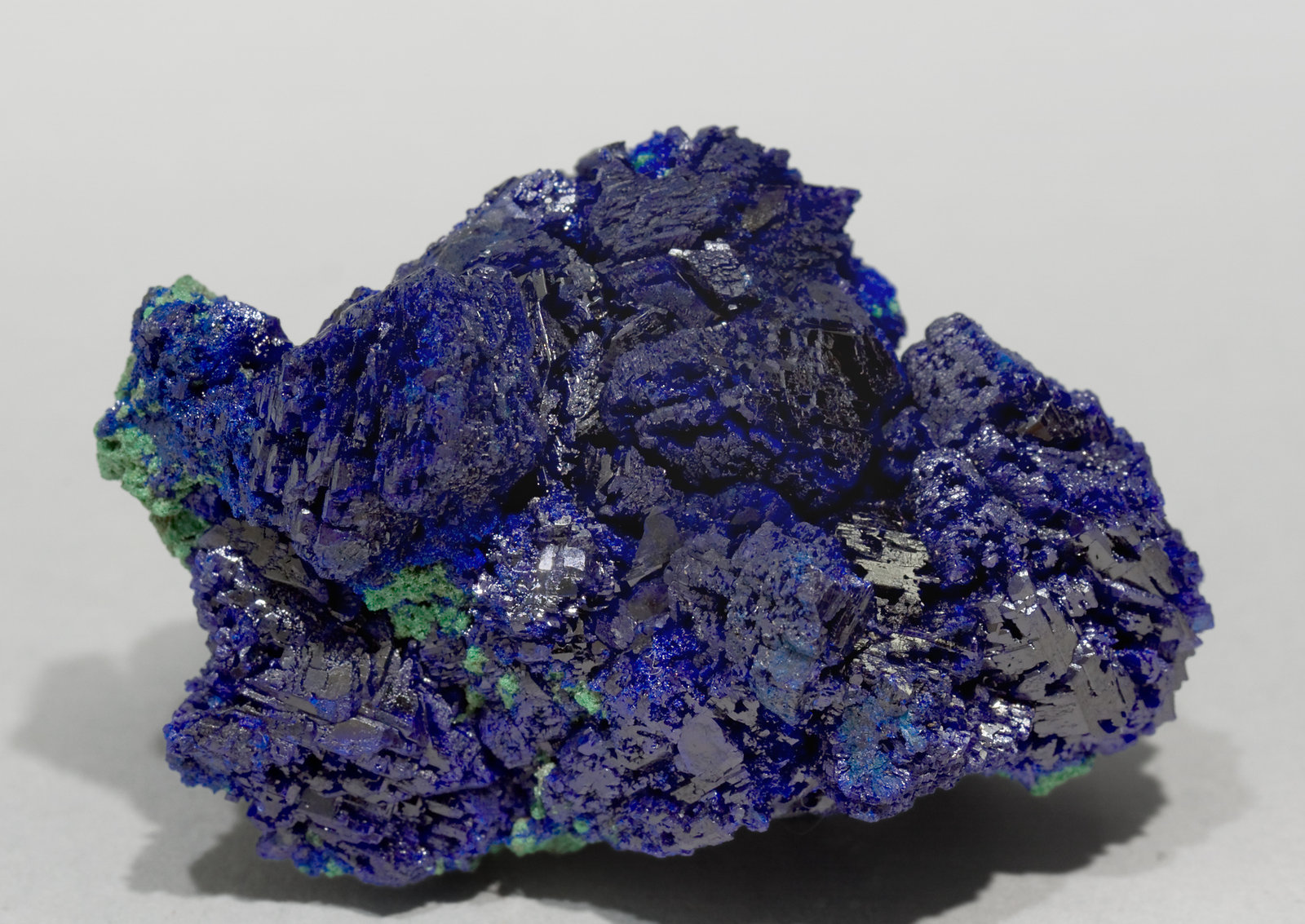 Azurite - Bou Beker, Touissit-Bou Beker mining district, Jerada ...