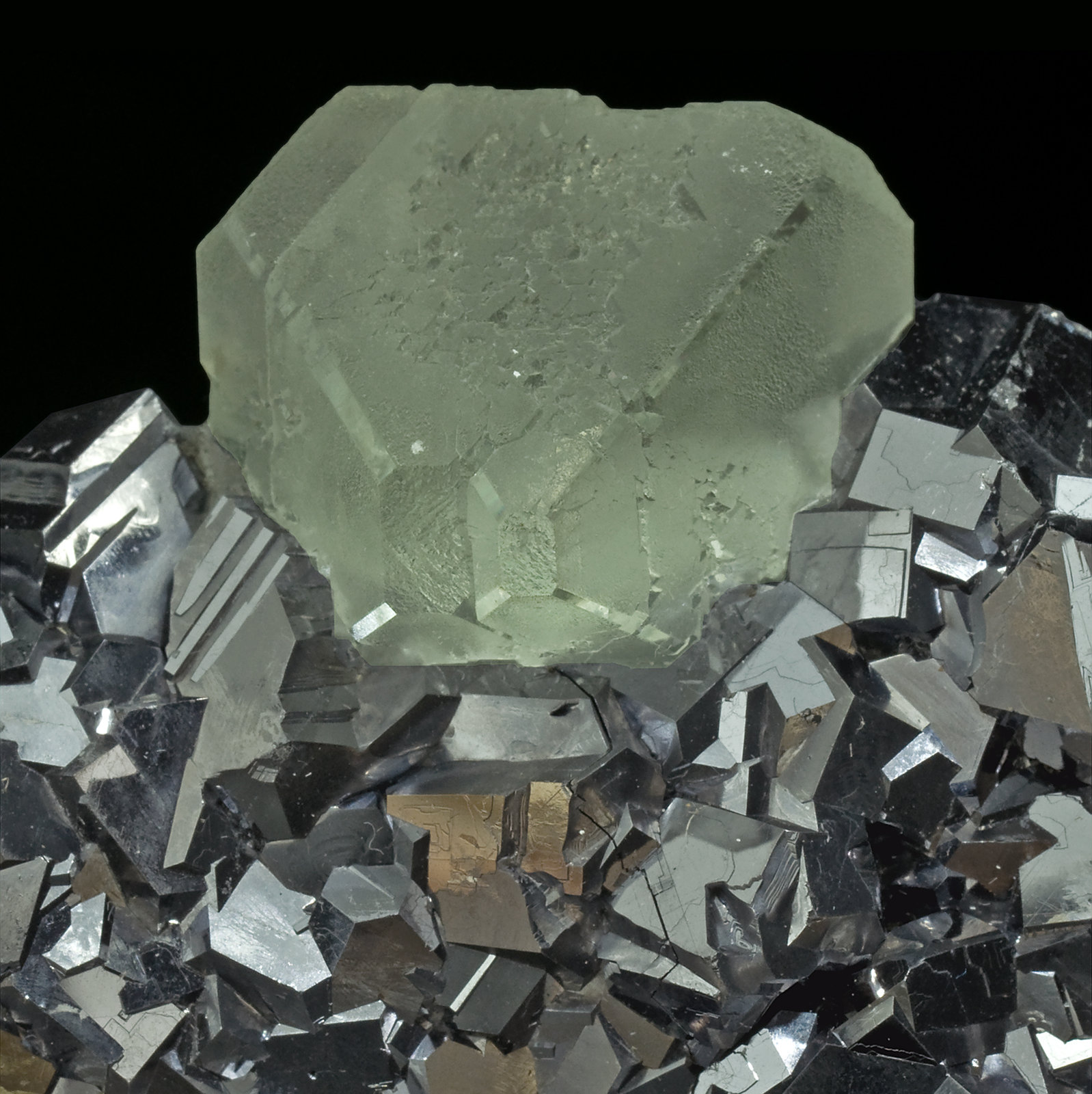 Fluorite with Galena - Naica, Municipio Saucillo, Chihuahua Mexico ...