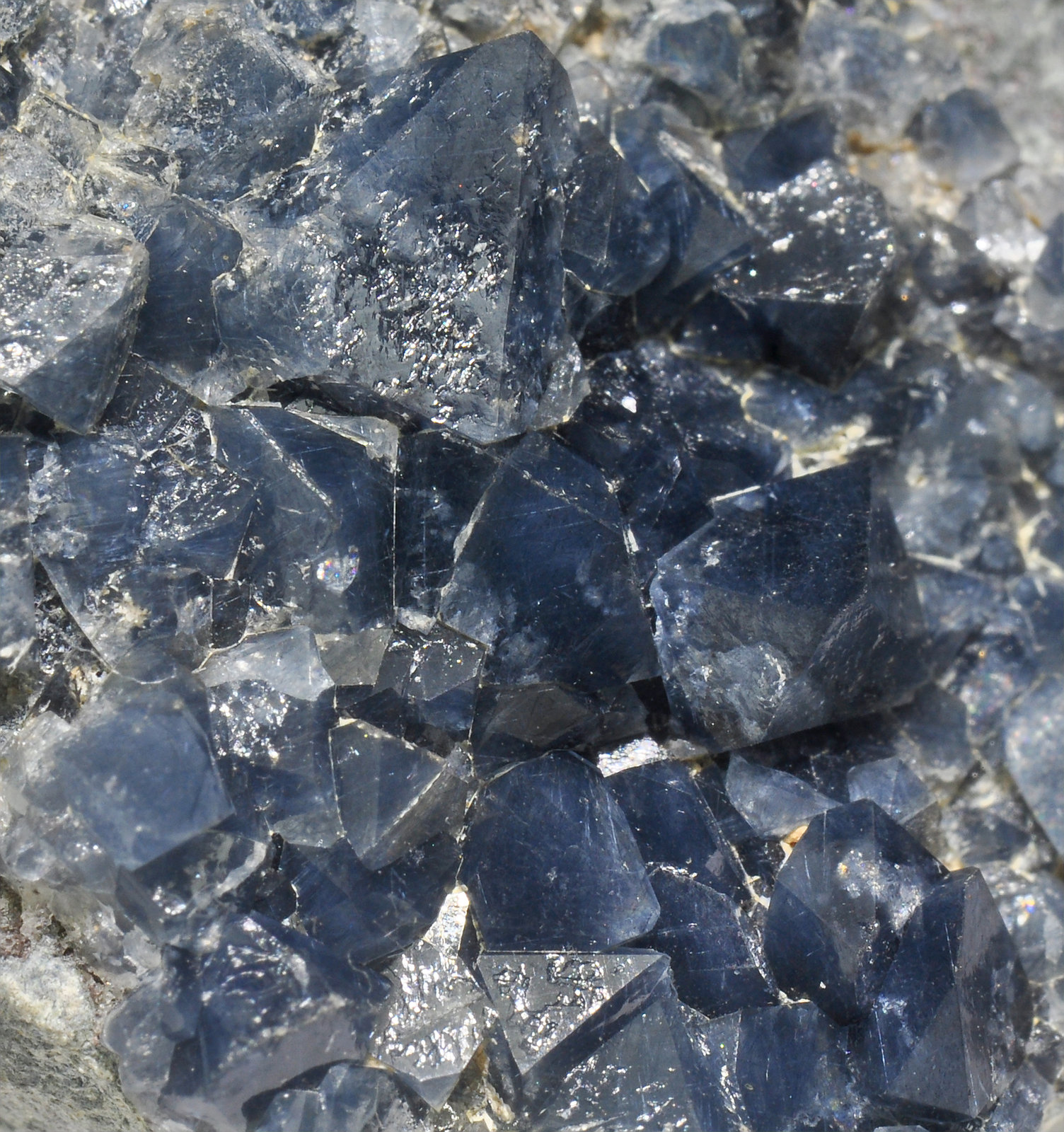 Blue Quartz with Magnesioriebeckite inclusions - Acedo Claim (Juanona ...