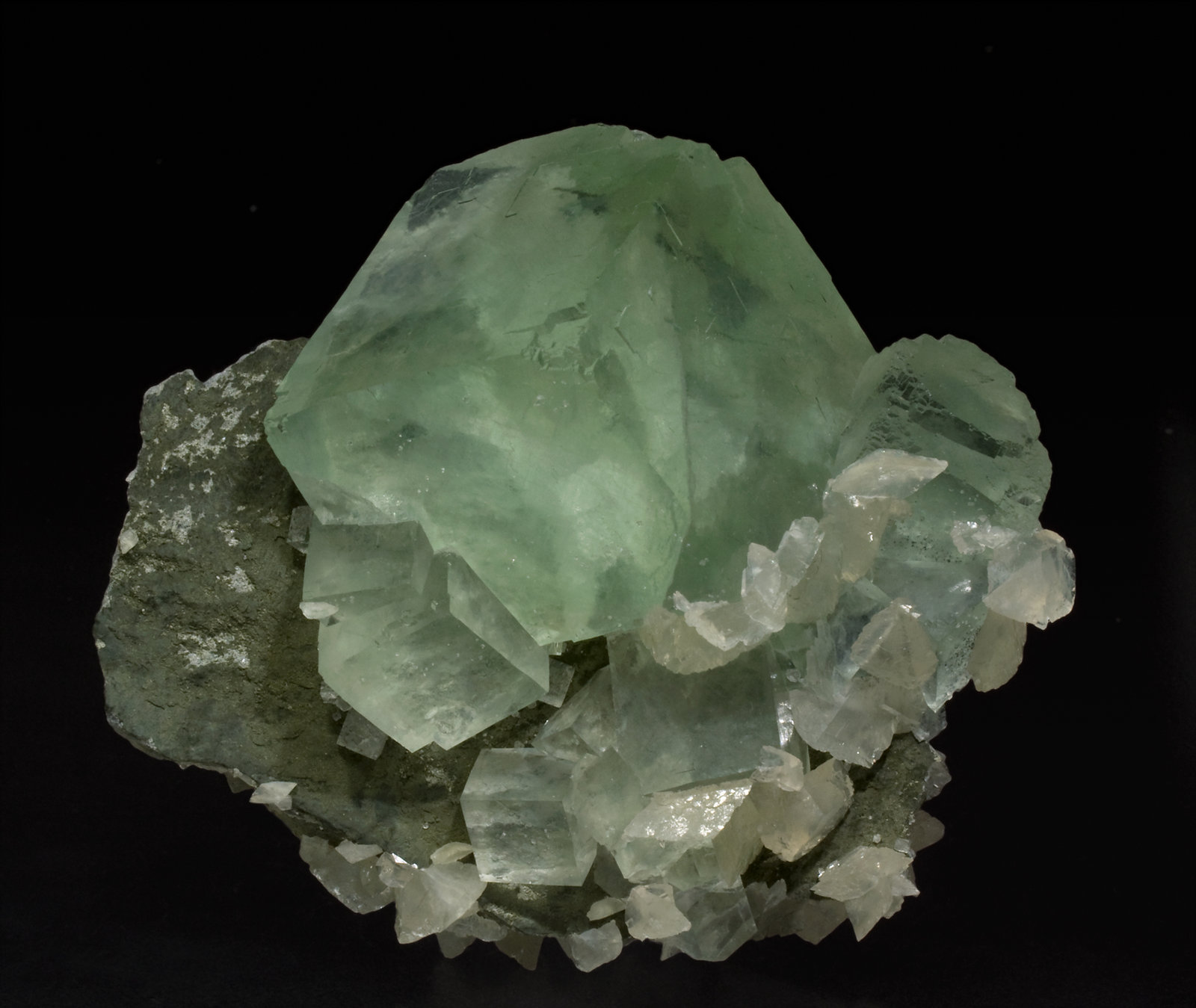 Fluorite with Calcite - Xianghualing Sn-polymetallic ore field, Linwu ...