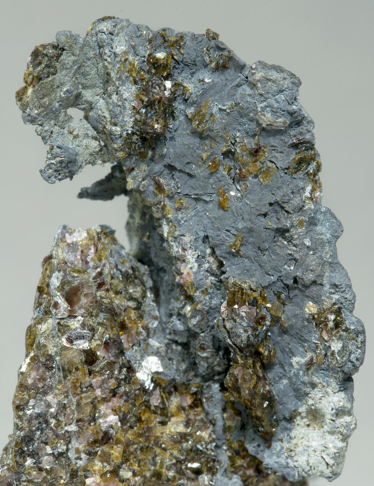 Lead with Mica - Garpenberg Norra Mine, Garpenberg, Hedemora, Dalarna ...